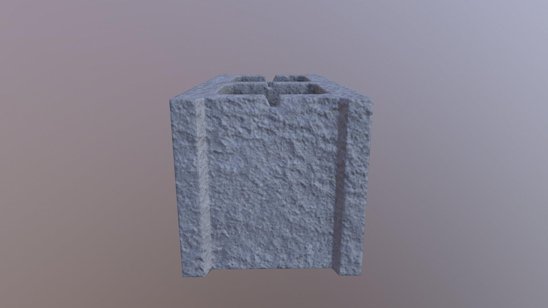 Cinder Block - 3D Model by Grishmanovskij Anton