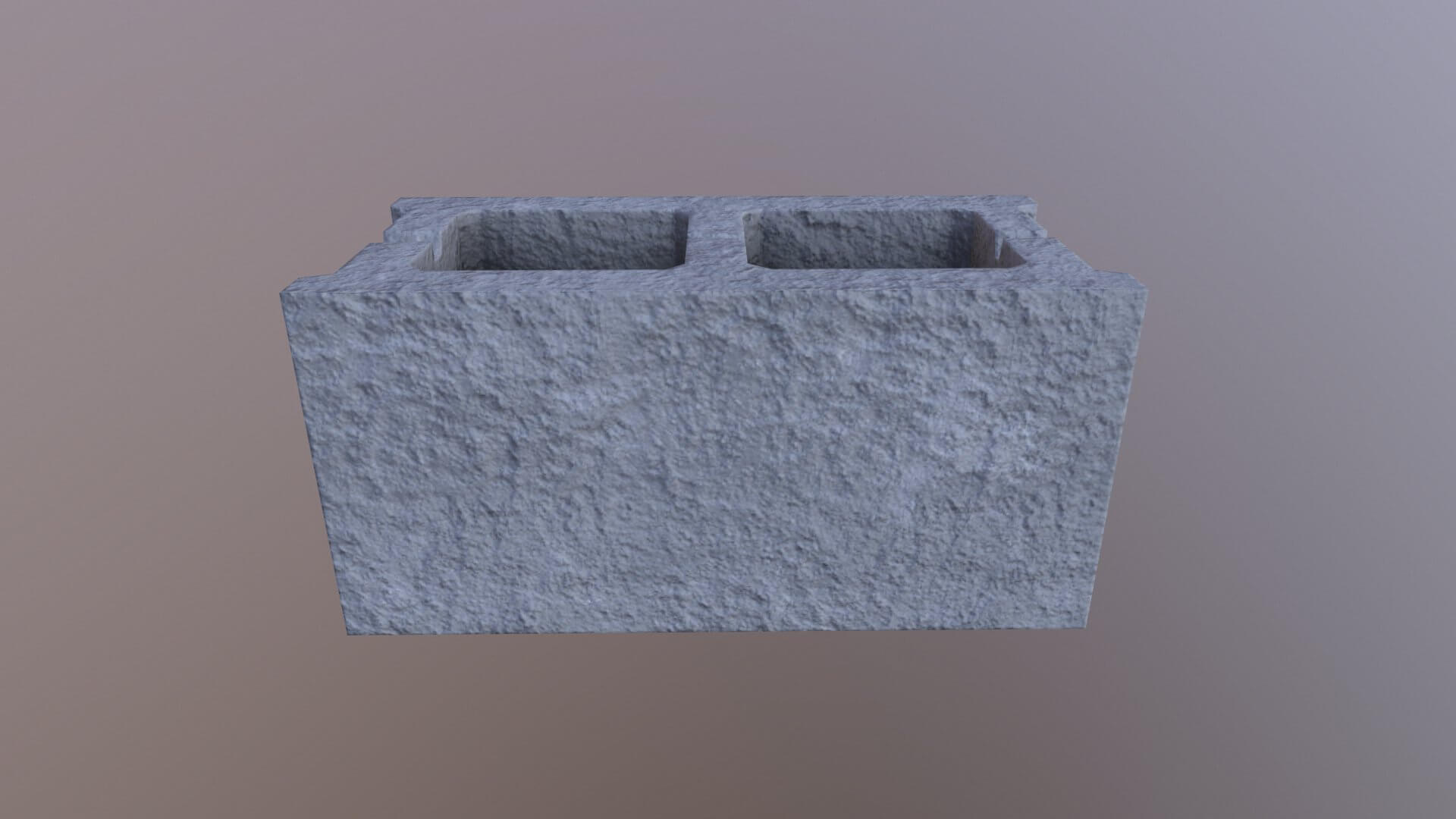 Cinder Block - 3D Model by Grishmanovskij Anton