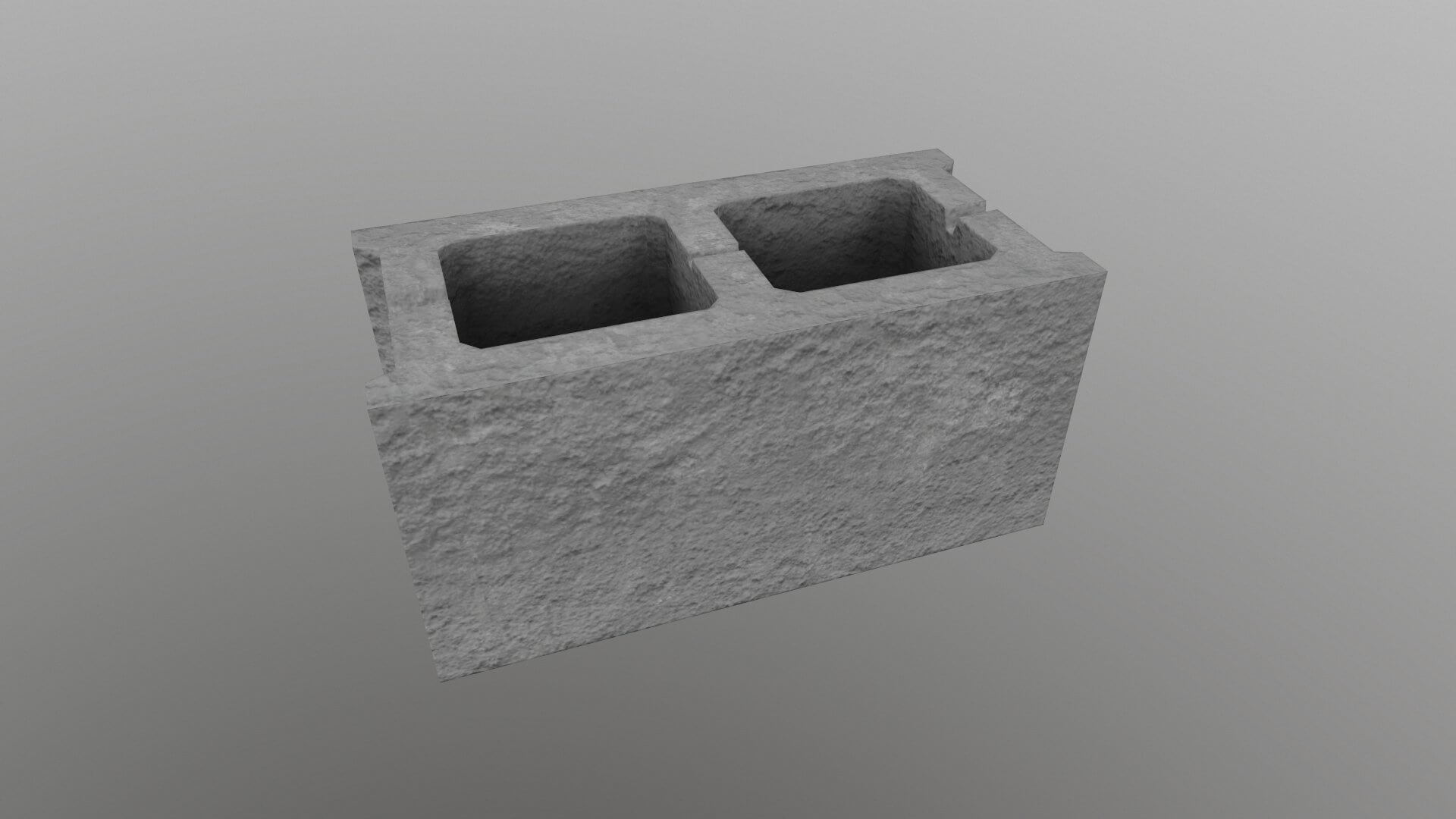 Cinder Block - 3D Model by Grishmanovskij Anton