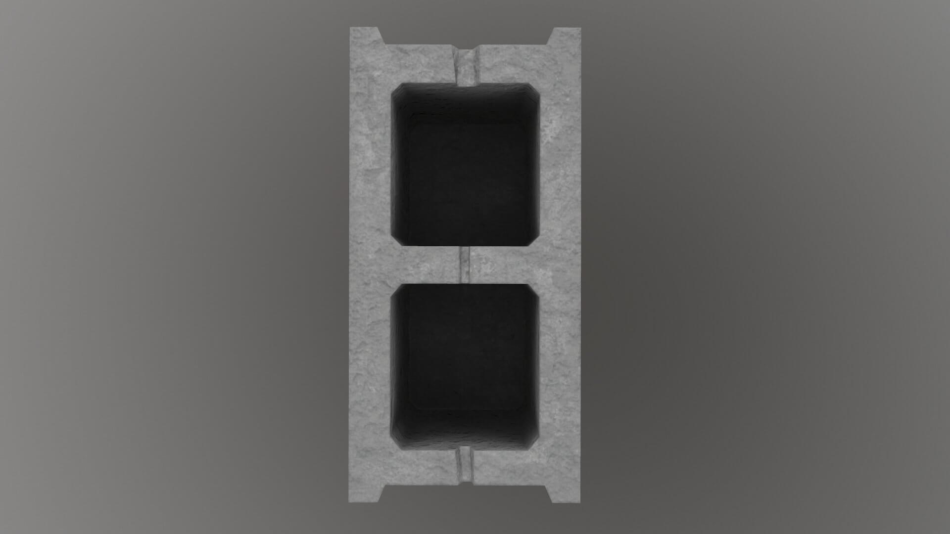 Cinder Block - 3D Model by Grishmanovskij Anton