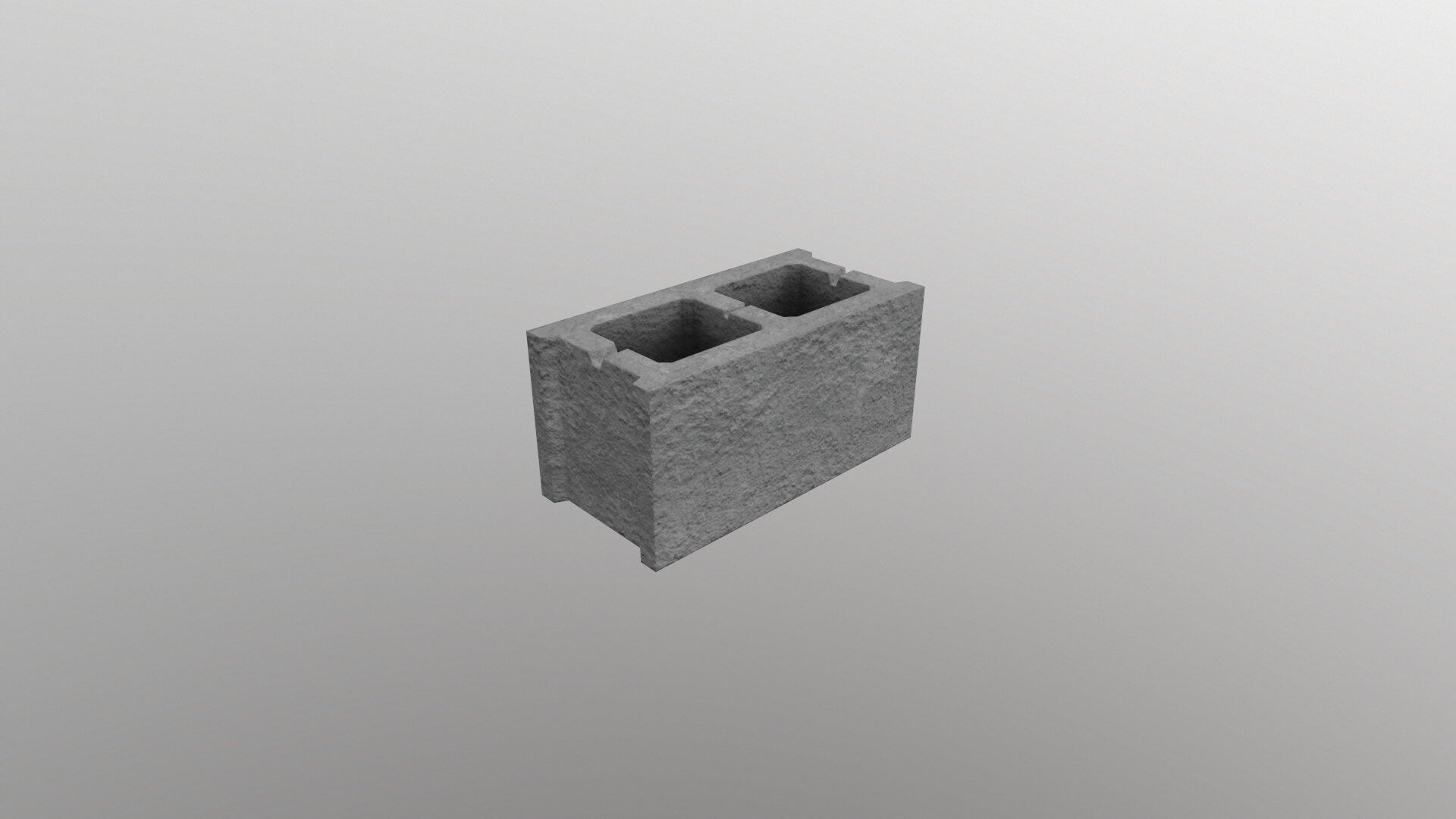 Cinder Block - 3D Model by Grishmanovskij Anton