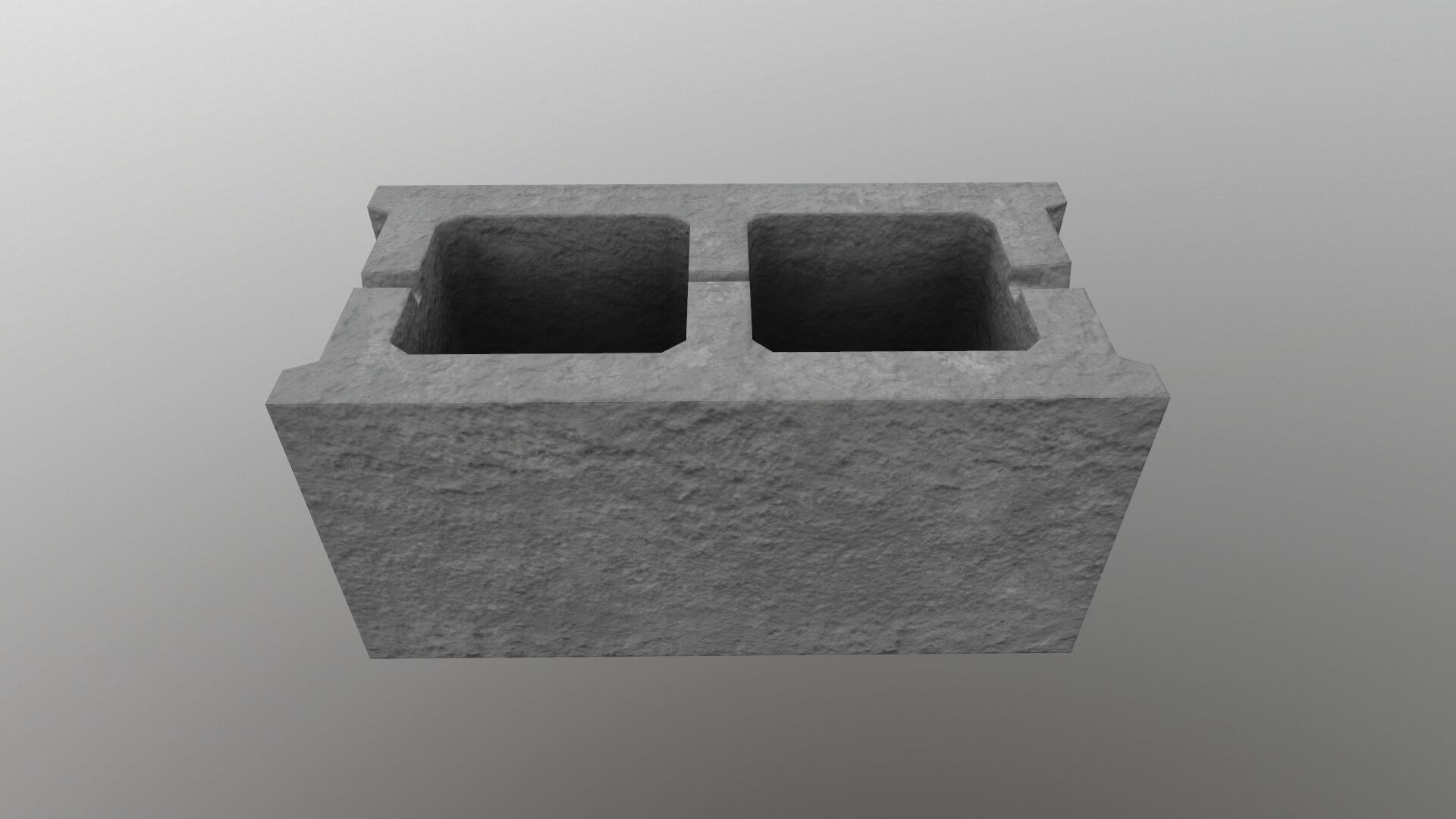 Cinder Block - 3D Model by Grishmanovskij Anton