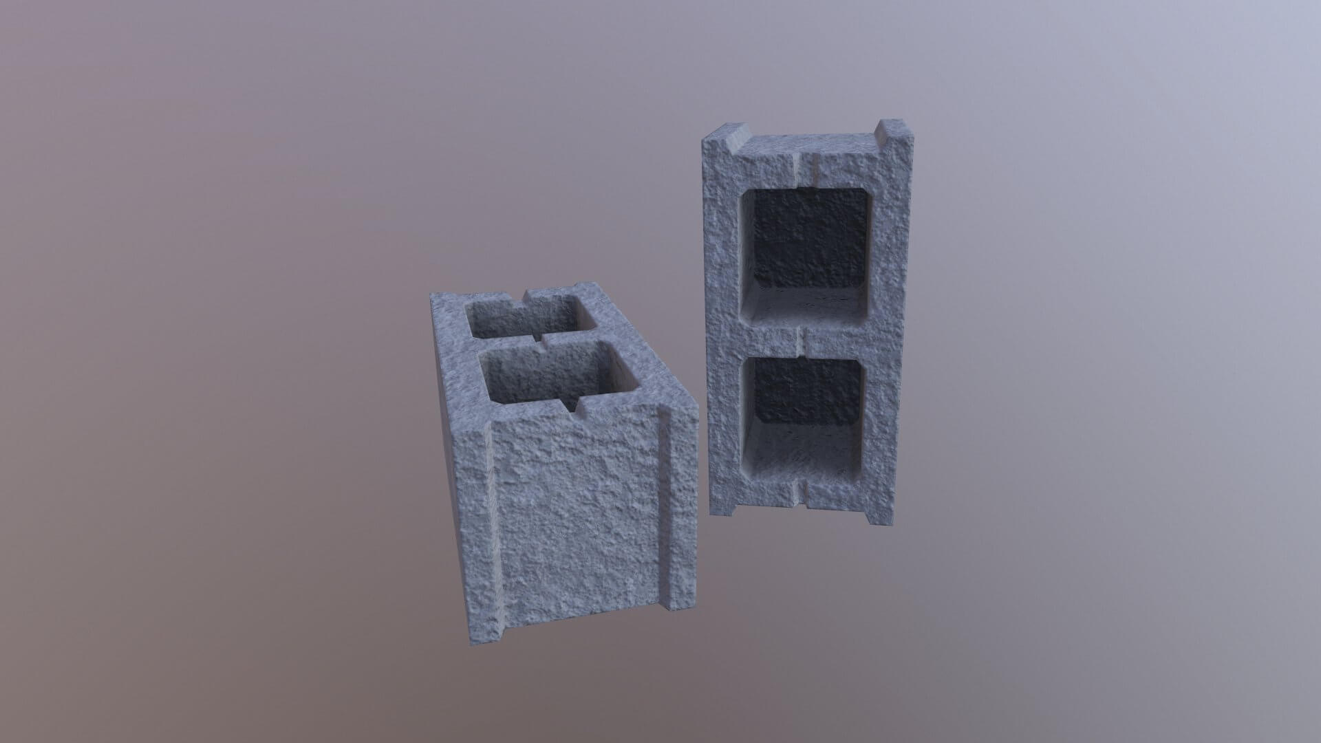 Cinder Block - 3D Model by Grishmanovskij Anton