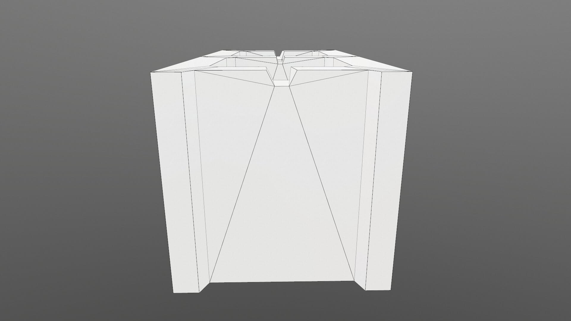 Cinder Block - 3D Model by Grishmanovskij Anton