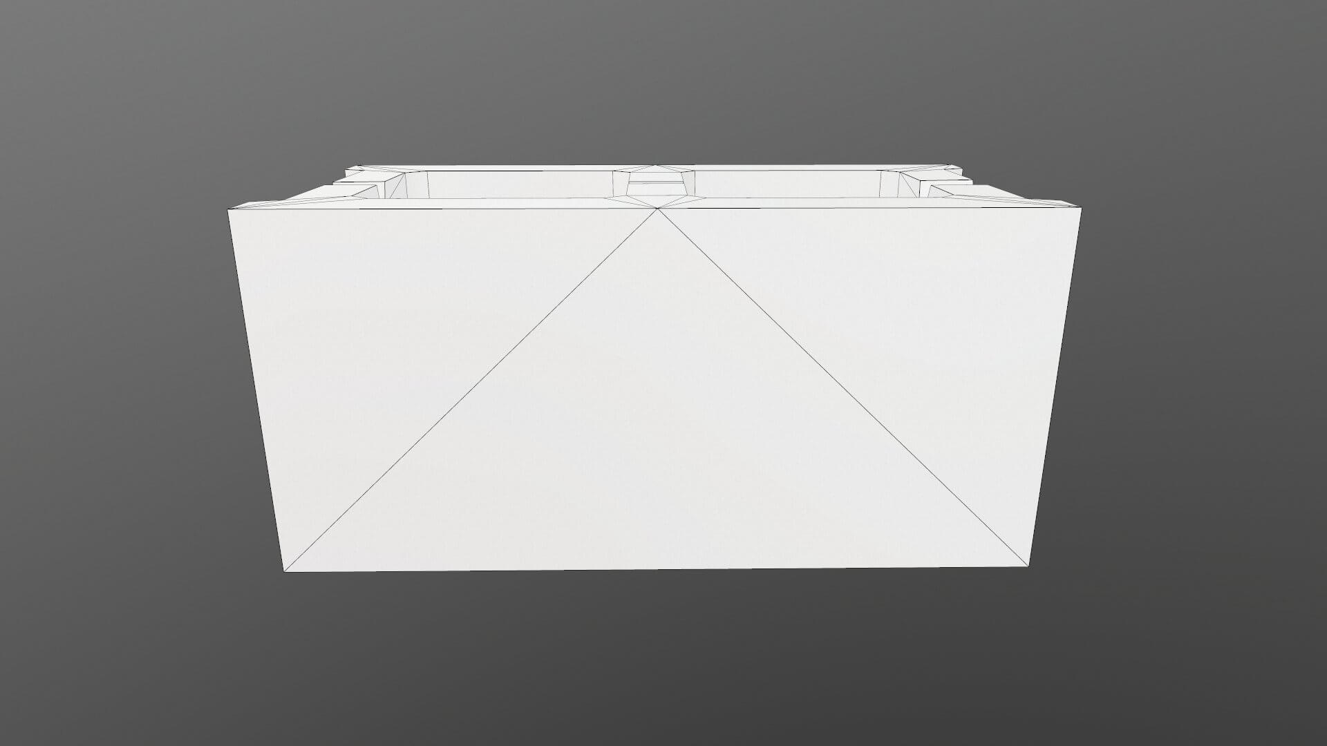 Cinder Block - 3D Model by Grishmanovskij Anton