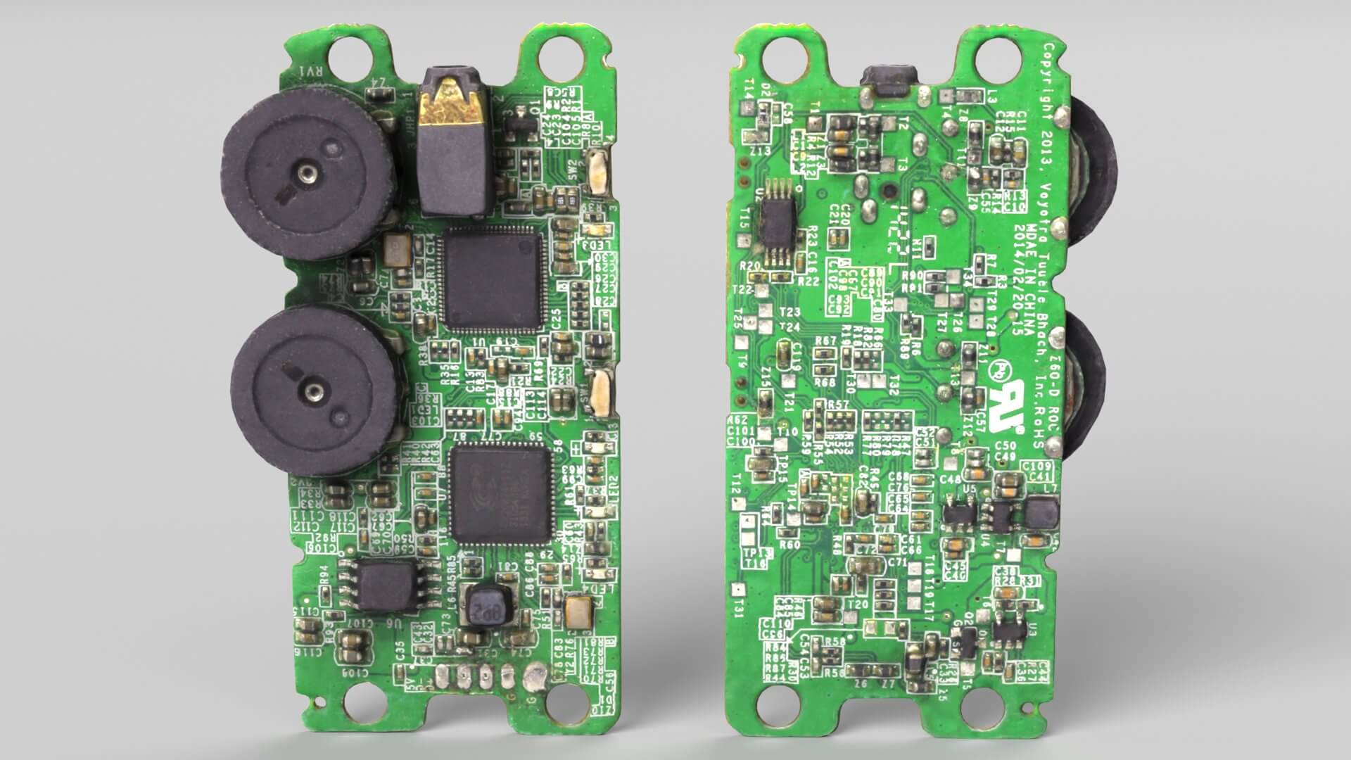 Circuit Board - 3D Model by Grishmanovskij Anton