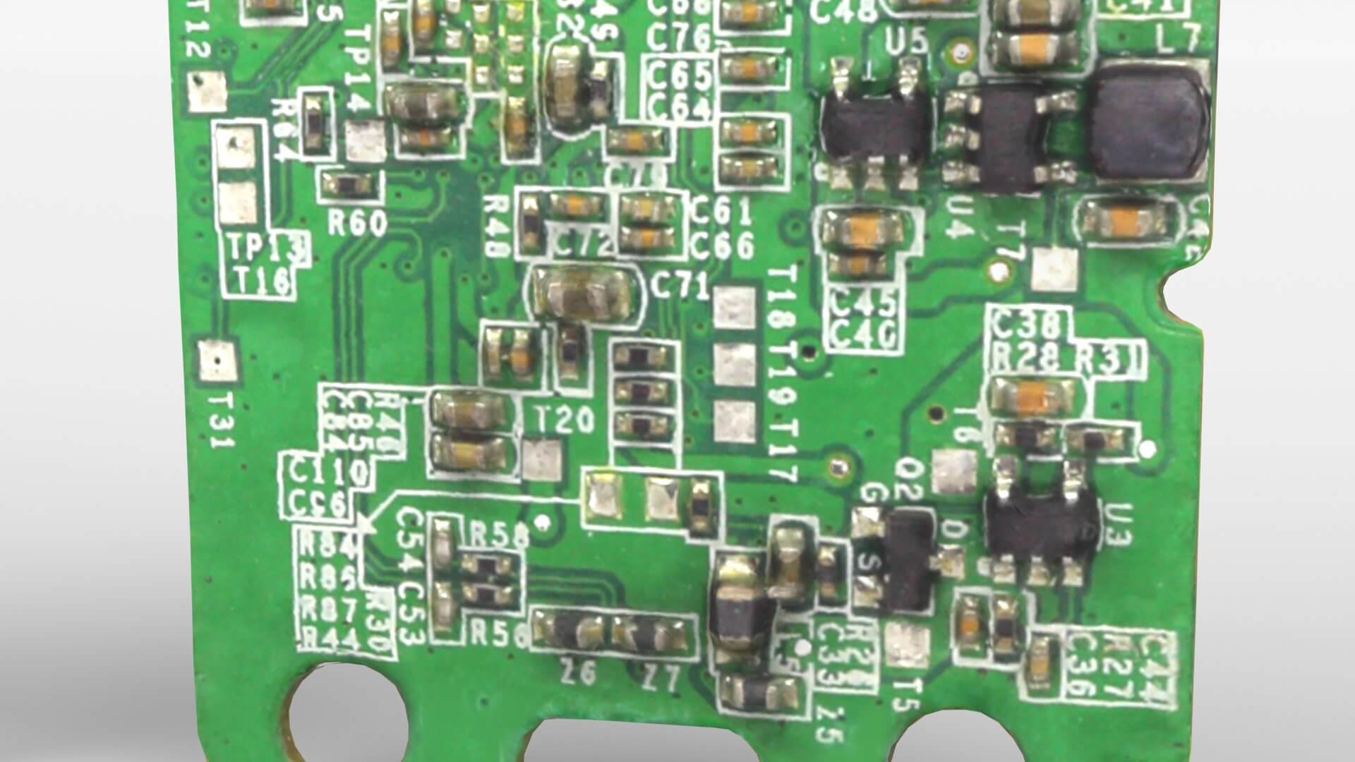 Circuit Board - 3D Model by Grishmanovskij Anton