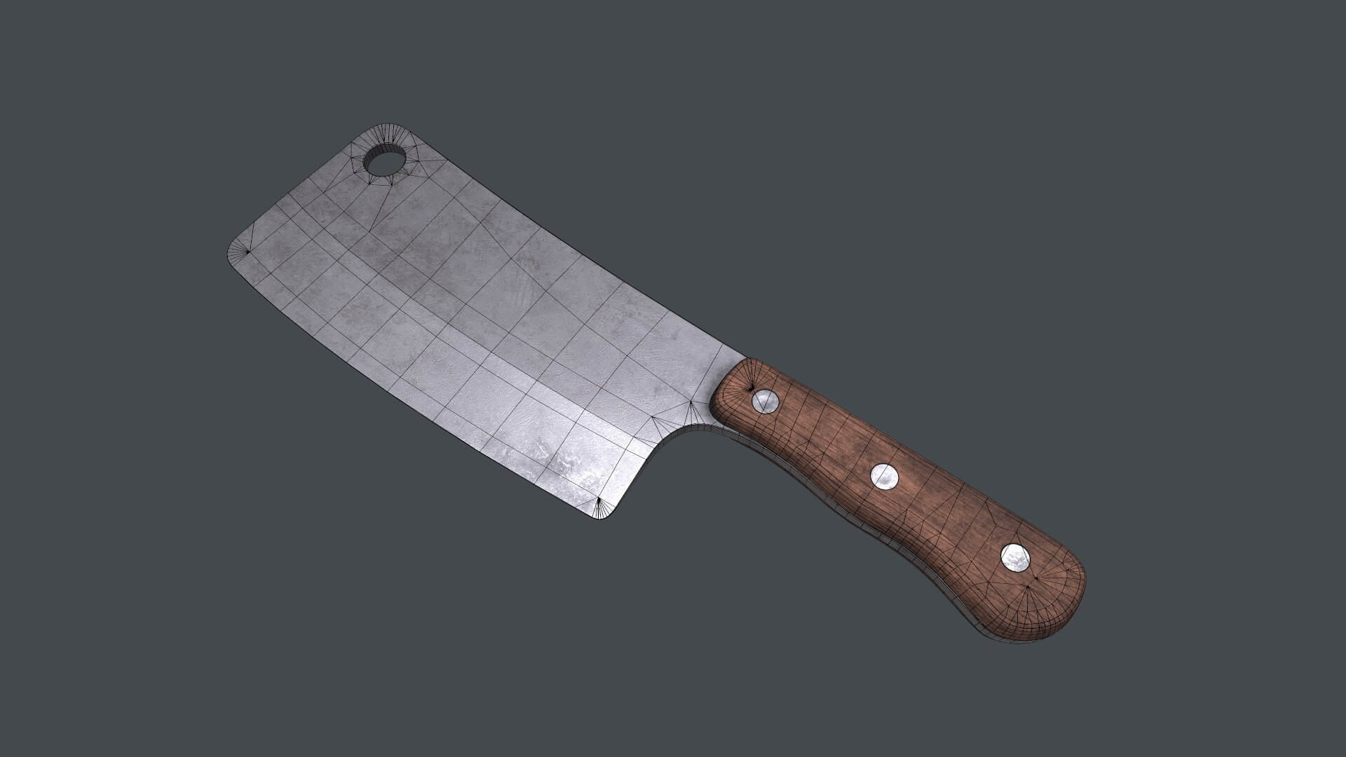 Cleaver - 3D Model by Grishmanovskij Anton