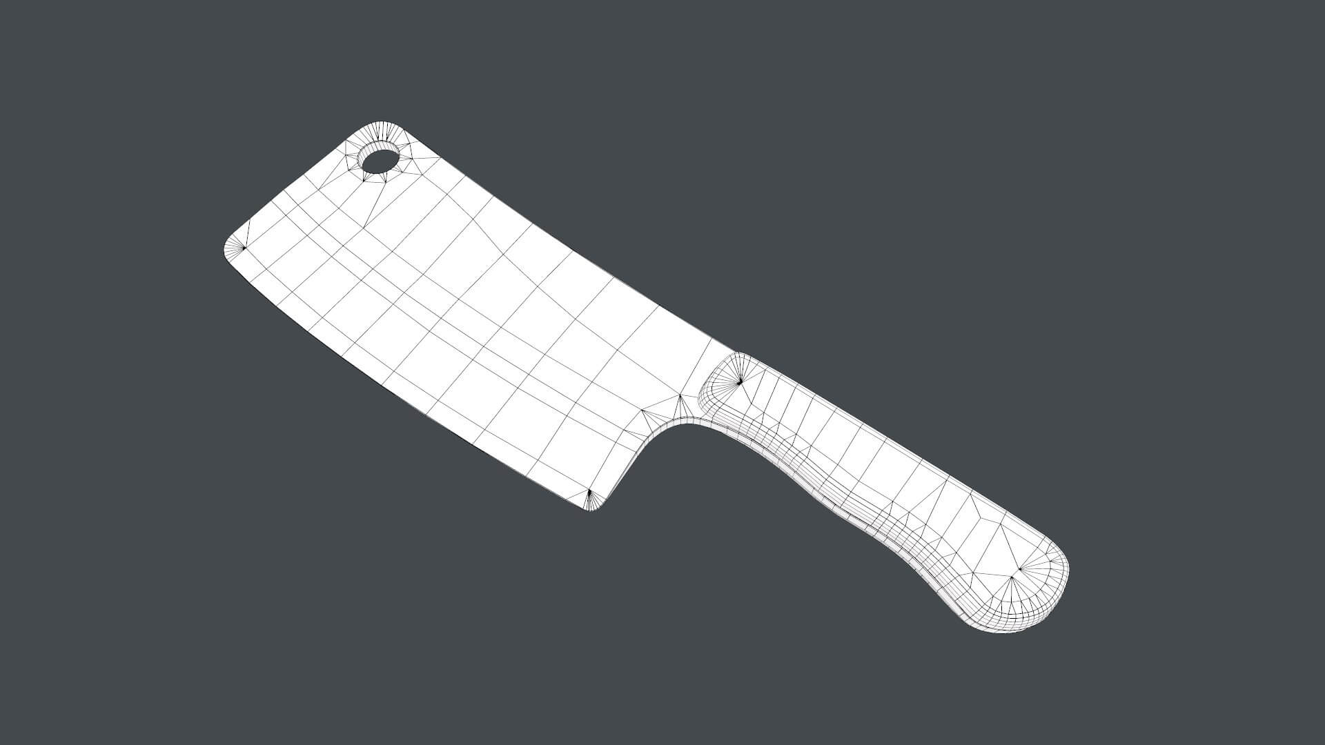 Cleaver - 3D Model by Grishmanovskij Anton