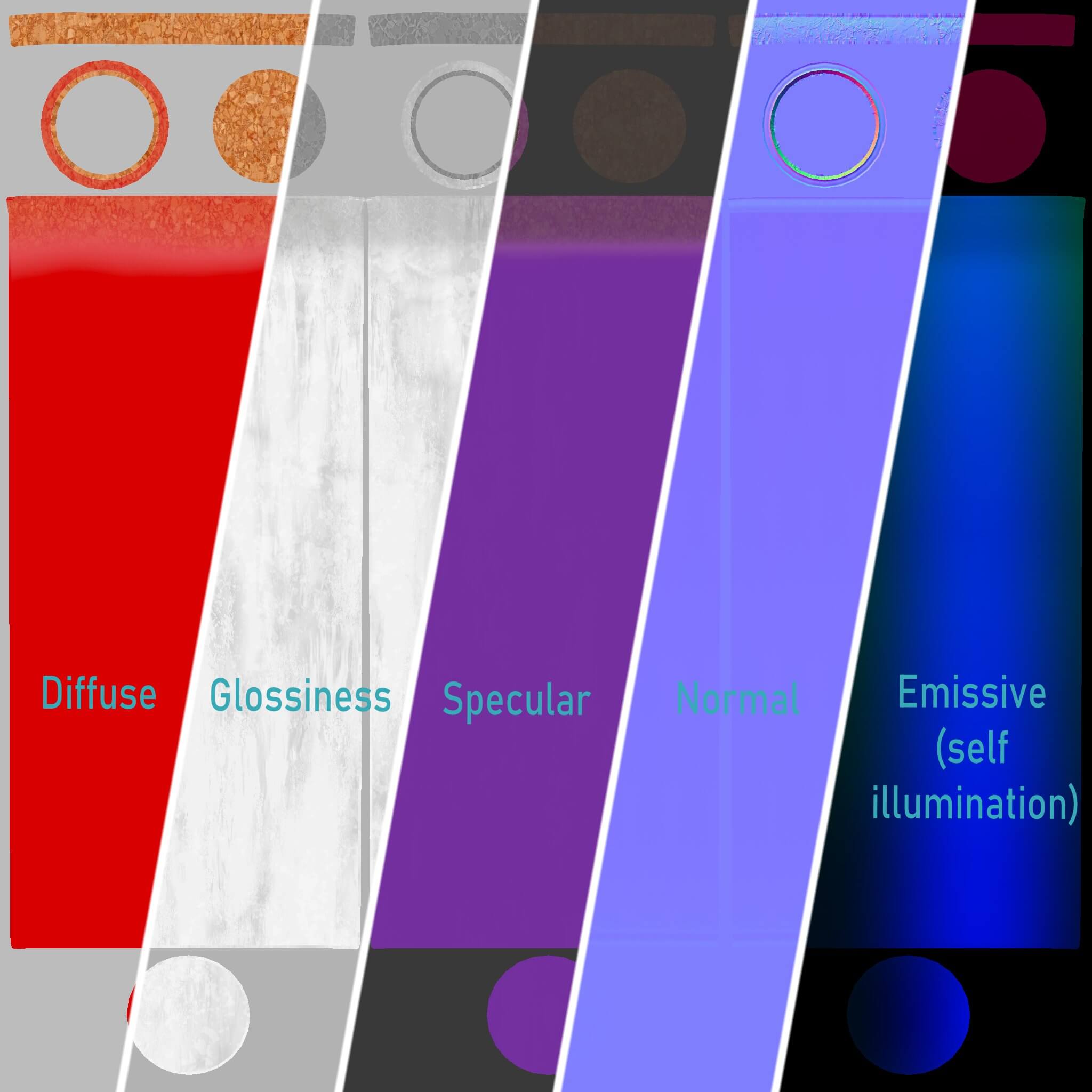 Colored Test Tubes - 3D Model by Grishmanovskij Anton