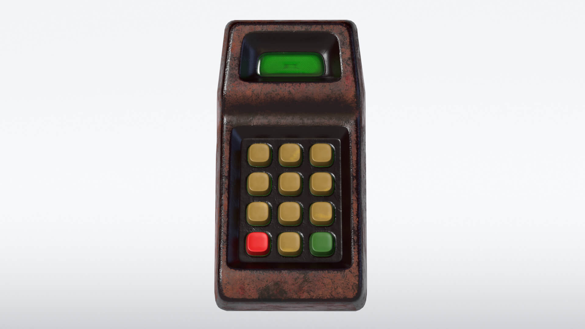 Keypad Lock V2 - 3D Model by Grishmanovskij Anton