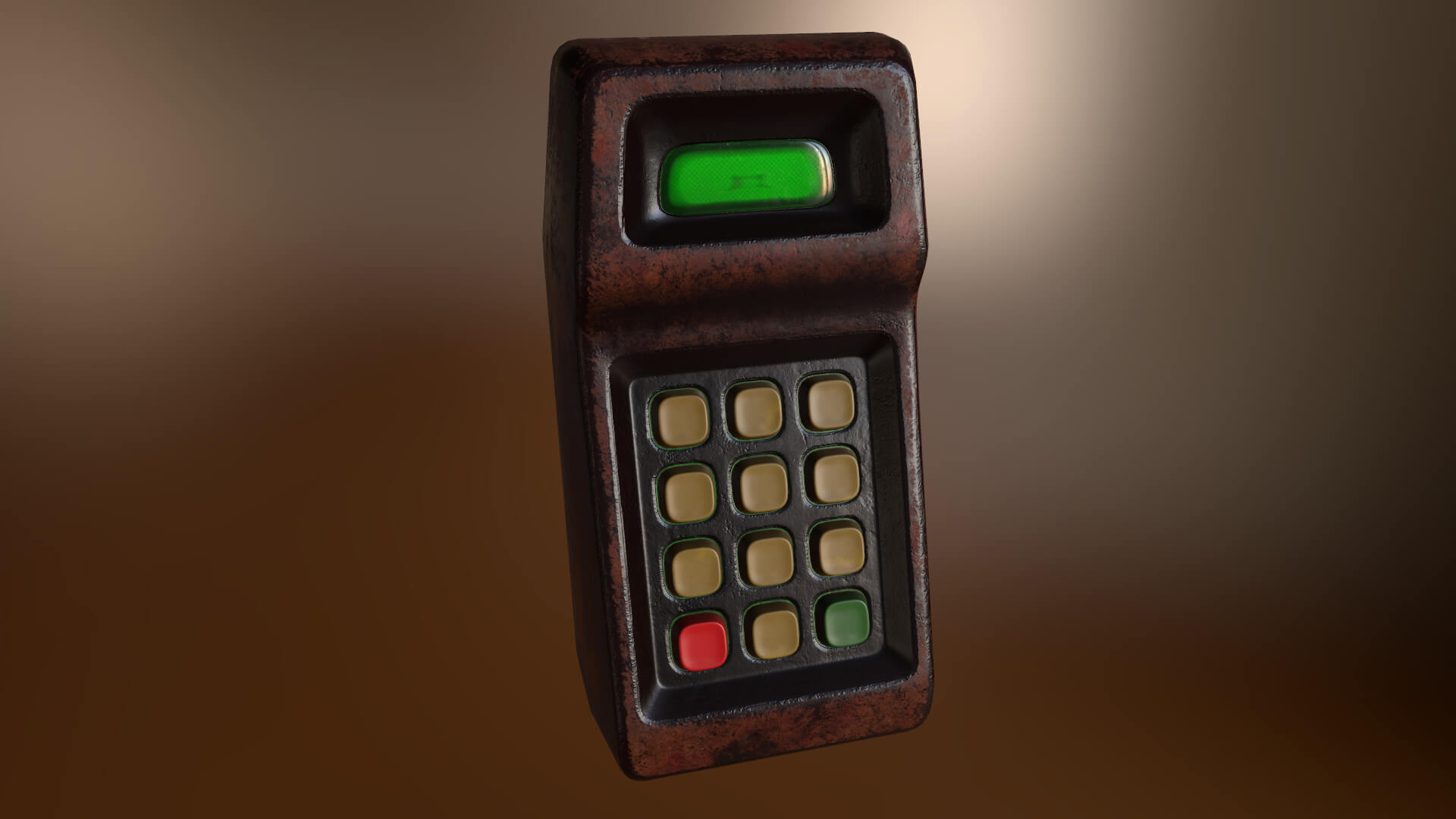 Keypad Lock V2 - 3D Model by Grishmanovskij Anton