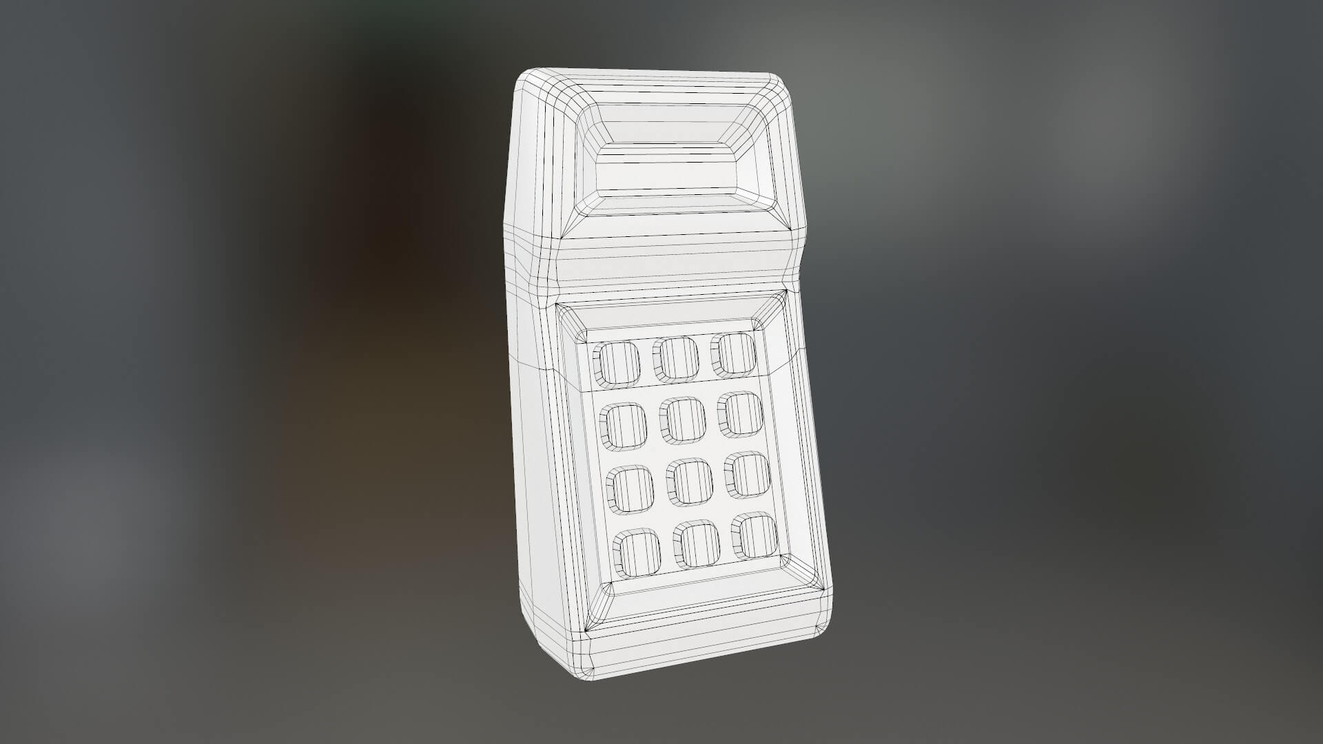 Keypad Lock V2 - 3D Model by Grishmanovskij Anton