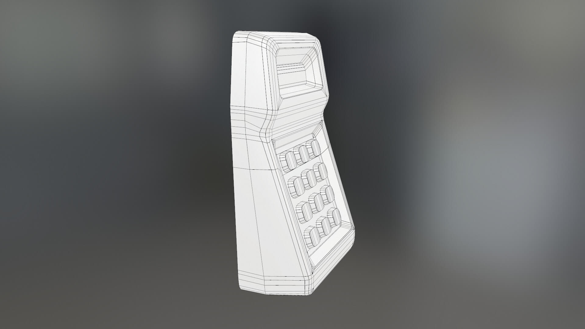 Keypad Lock V2 - 3D Model by Grishmanovskij Anton