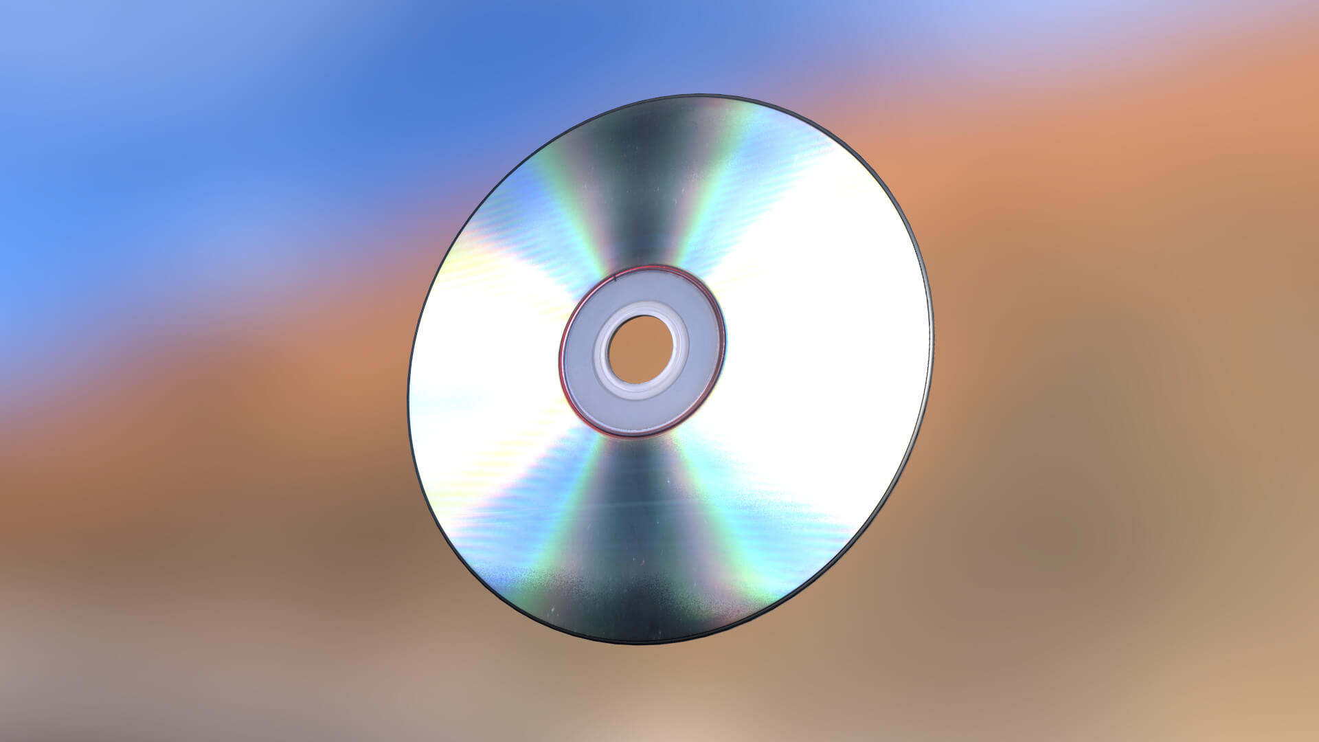 Compact Disc - 3D Model by Grishmanovskij Anton