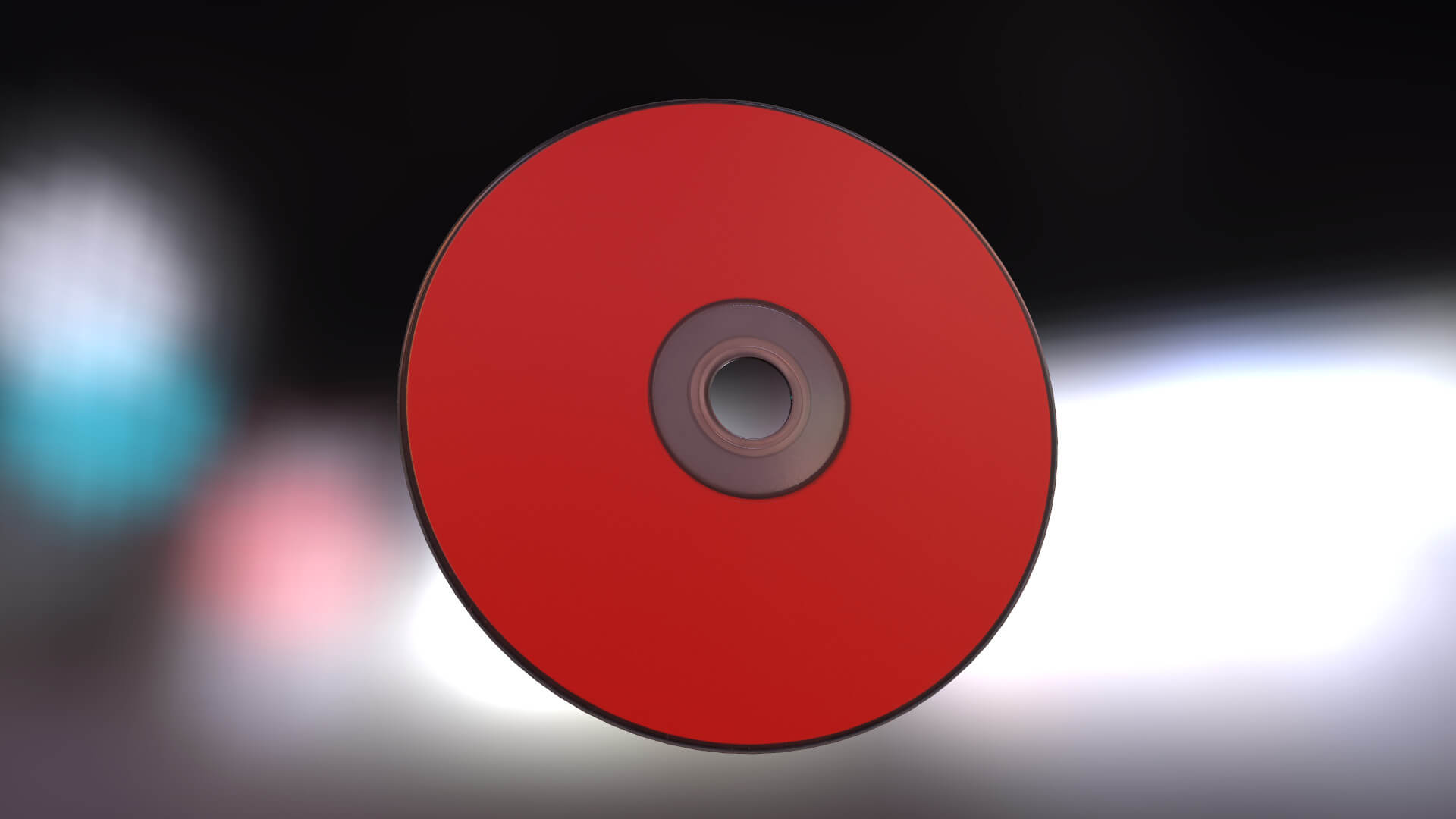 Compact Disc - 3D Model by Grishmanovskij Anton