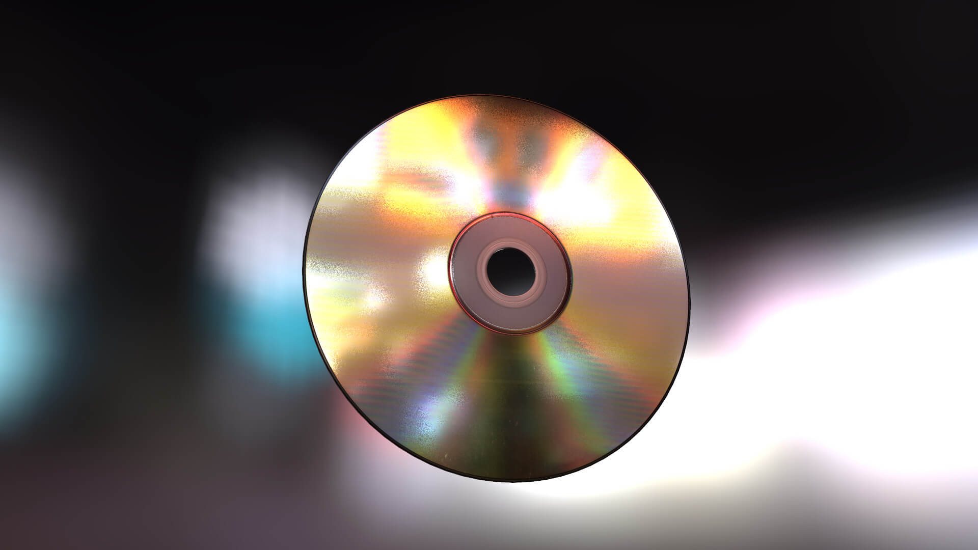 Compact Disc - 3D Model by Grishmanovskij Anton