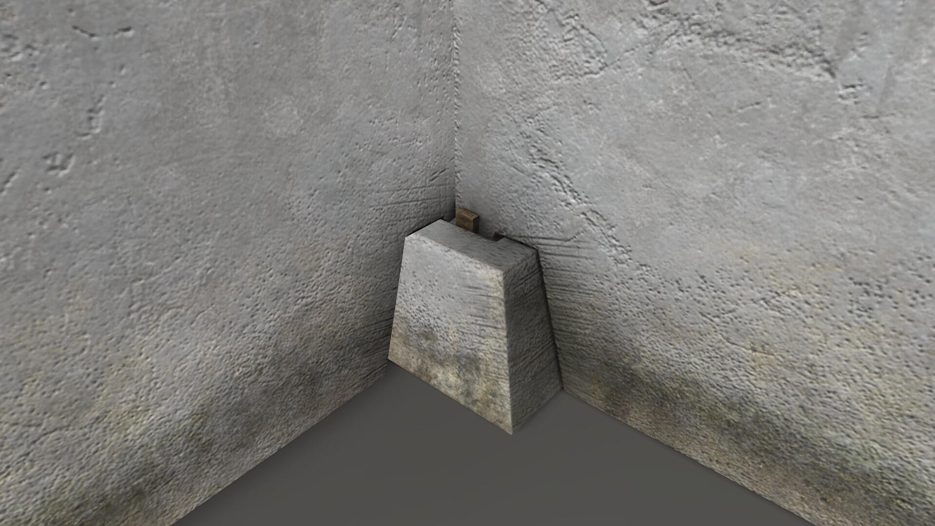 Concrete Fence Panel PO-2M 3D Model by Grishmanovskij Anton