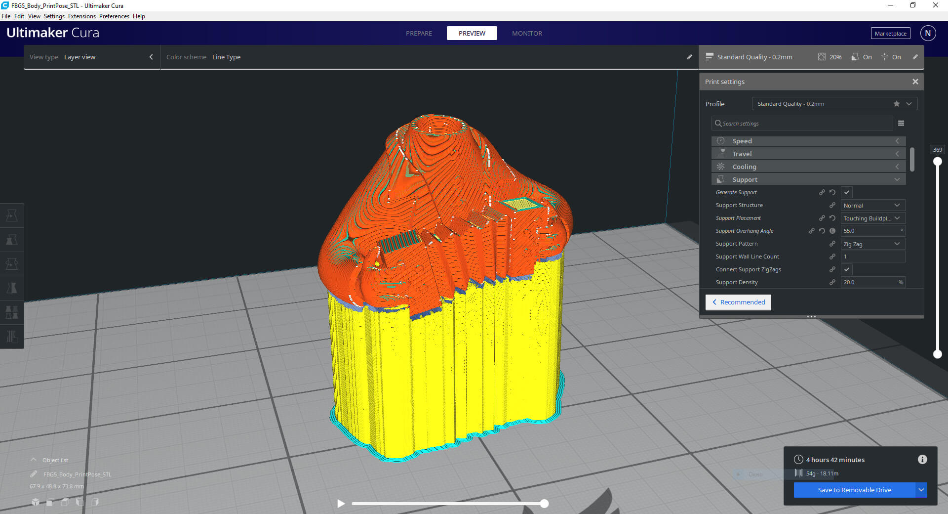 Crocodile Gena - 3D Model by Grishmanovskij Anton