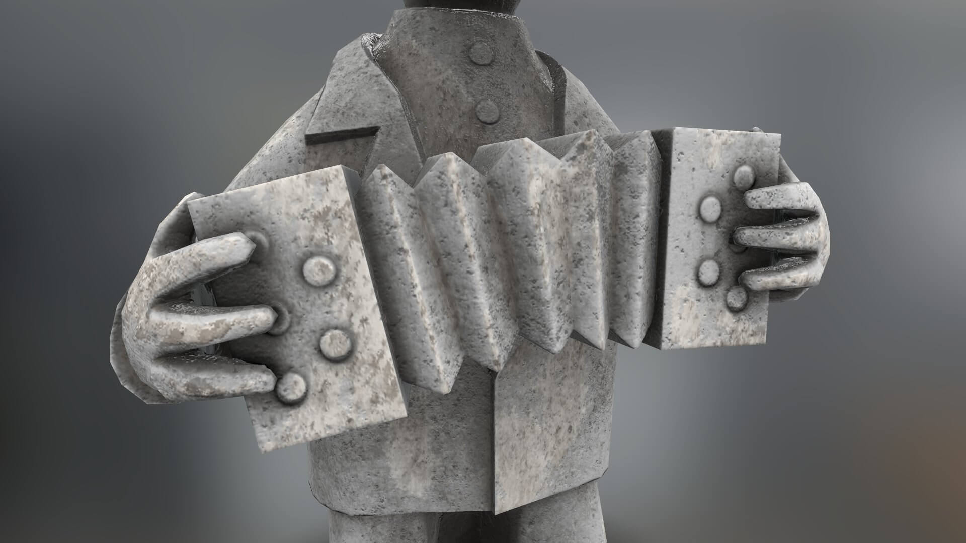 Crocodile Gena - 3D Model by Grishmanovskij Anton