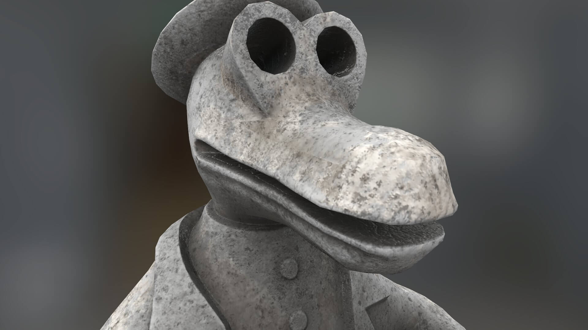 Crocodile Gena - 3D Model by Grishmanovskij Anton