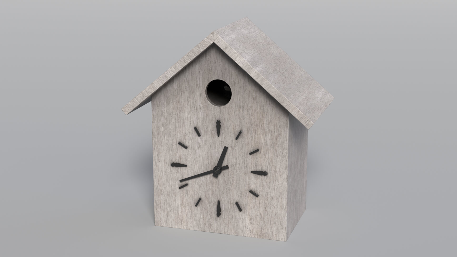 Cuckoo Clock - 3D Model by Grishmanovskij Anton