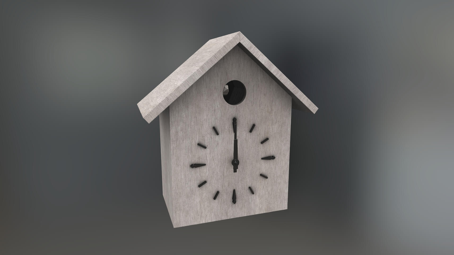 Cuckoo Clock - 3D Model by Grishmanovskij Anton