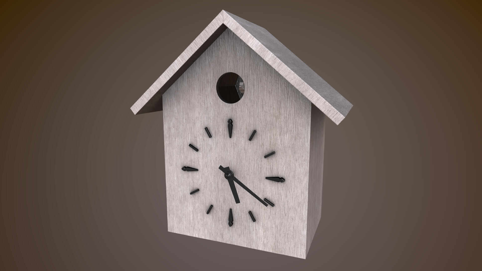 Cuckoo Clock - 3D Model by Grishmanovskij Anton