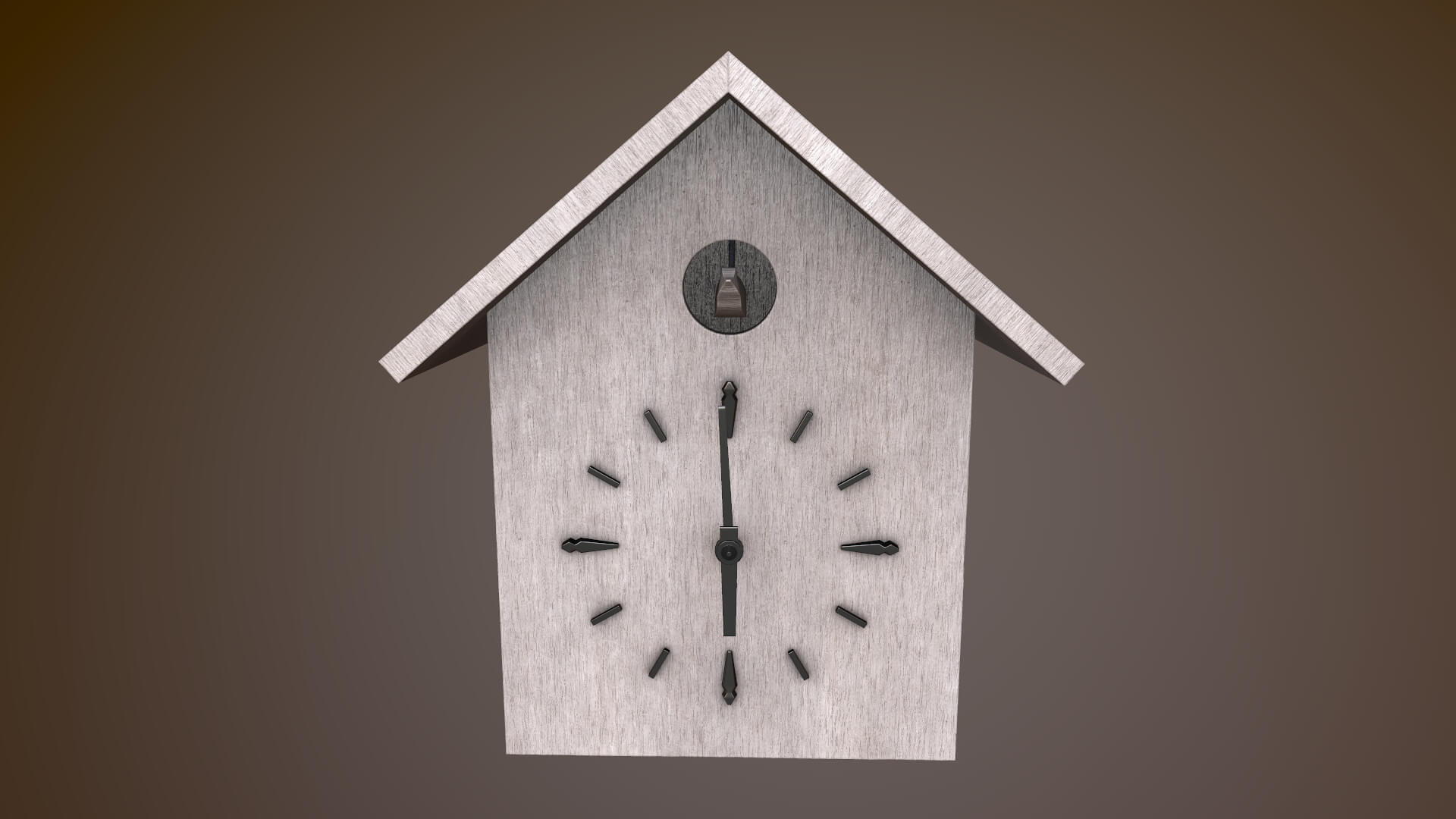 Cuckoo Clock - 3D Model by Grishmanovskij Anton