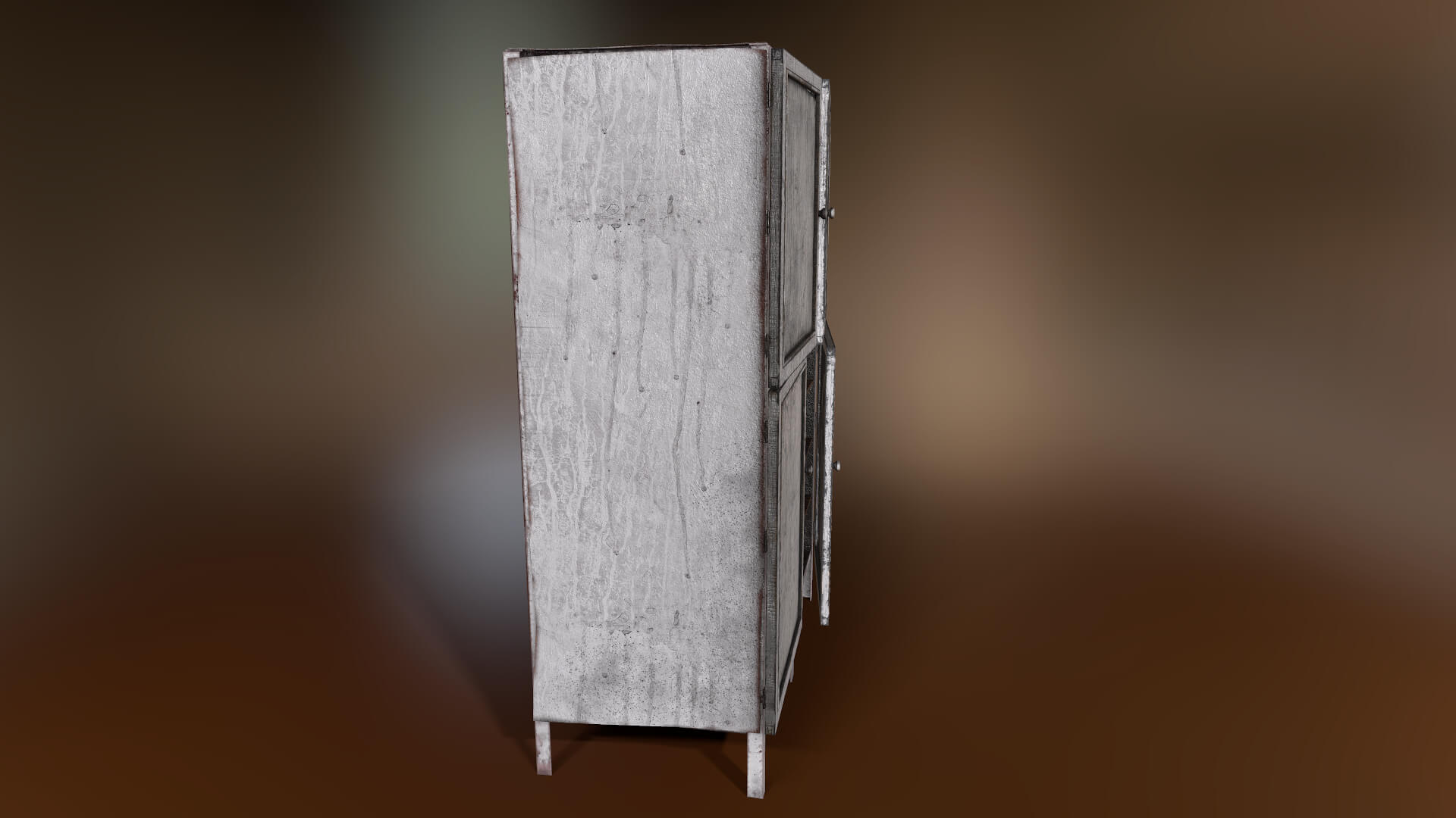 Retro Cupboard - 3D Model by Grishmanovskij Anton