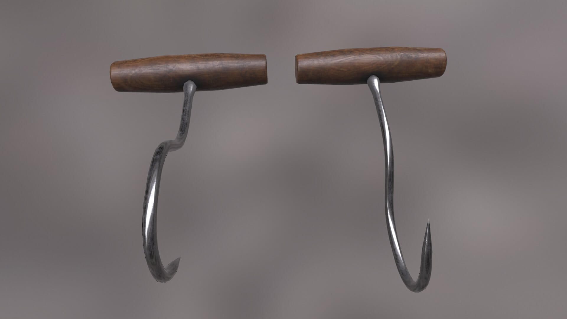 Deboning Hook - 3D Model by Grishmanovskij Anton