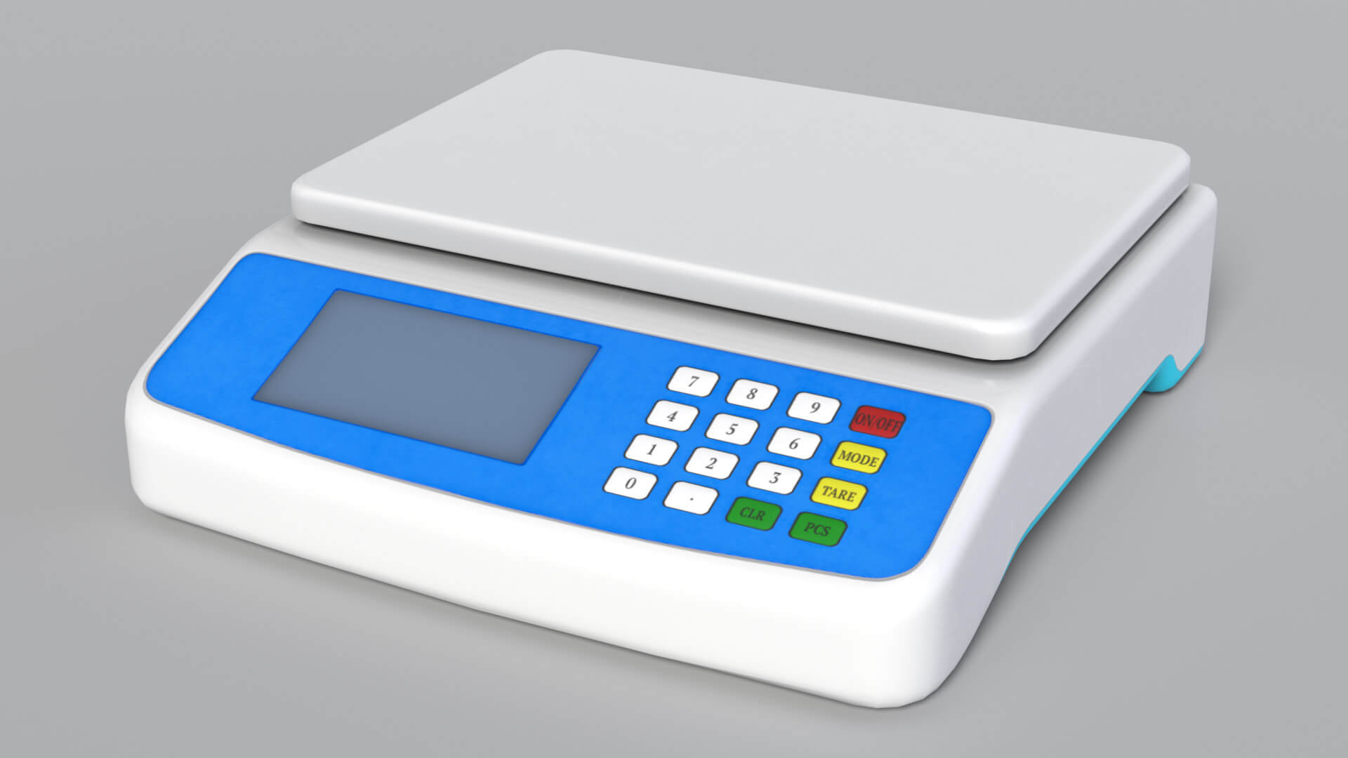 Digital Food Scale - 3D Model by Grishmanovskij Anton