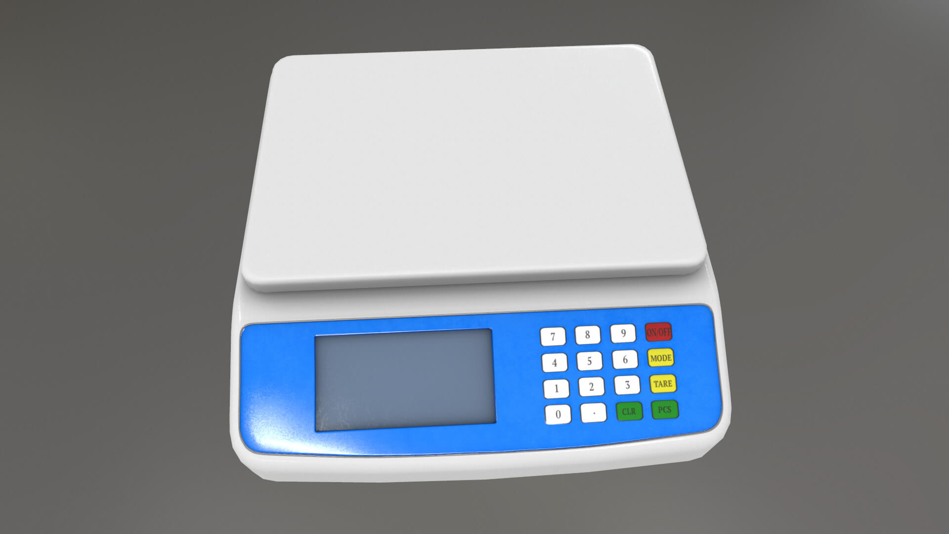 Digital Food Scale - 3D Model by Grishmanovskij Anton