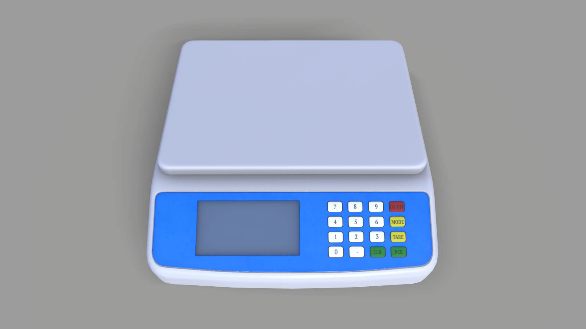 Digital Food Scale - 3D Model by Grishmanovskij Anton