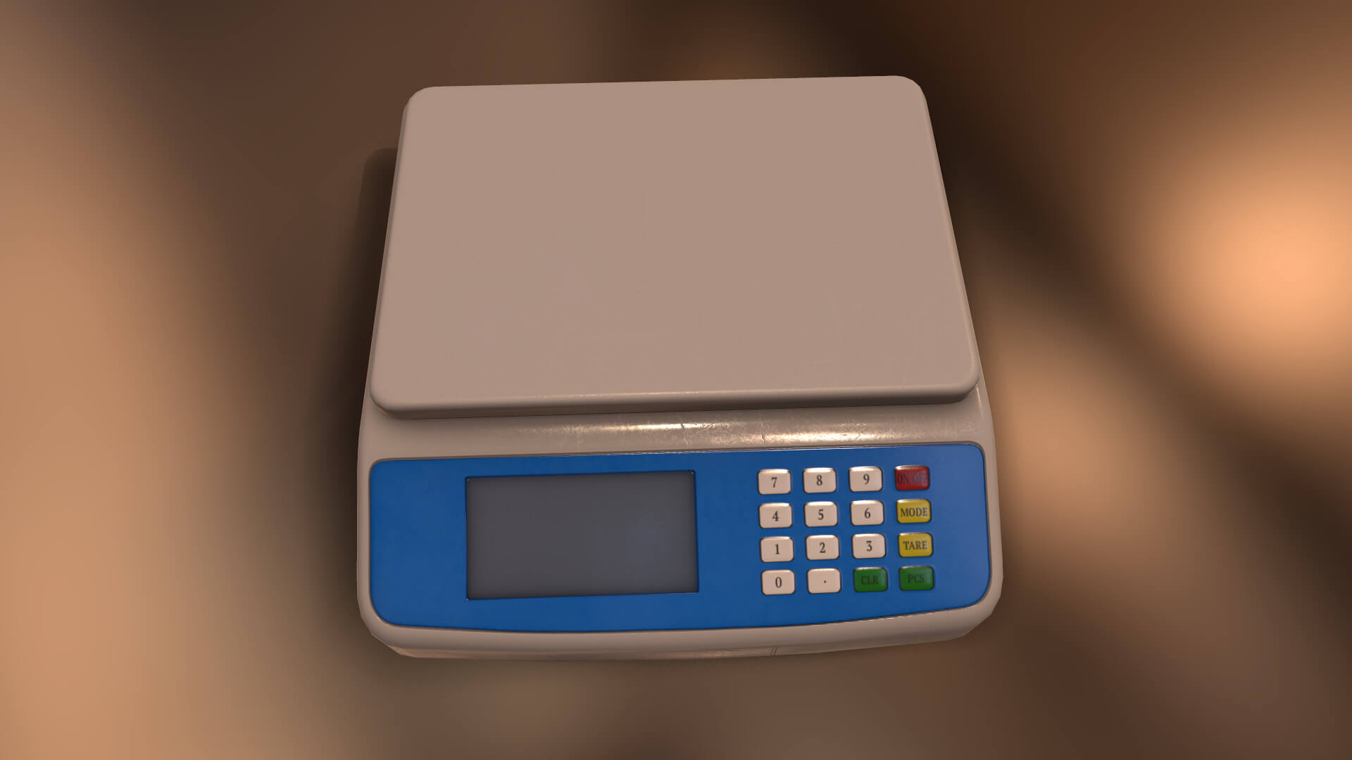 Digital Food Scale - 3D Model by Grishmanovskij Anton