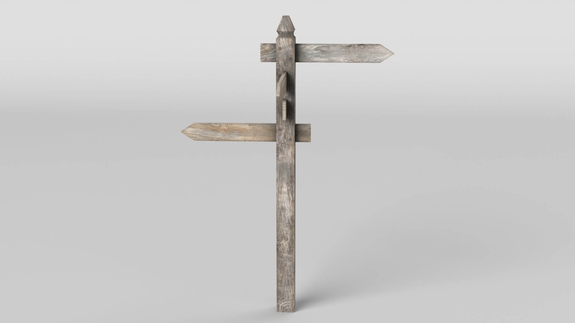 Directional Sign Post - 3D Model by Grishmanovskij Anton