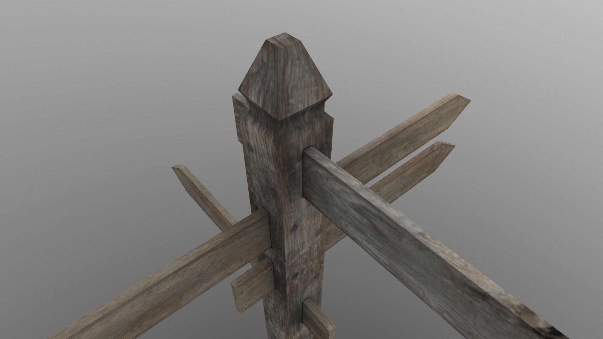 Directional Sign Post - 3D Model by Grishmanovskij Anton