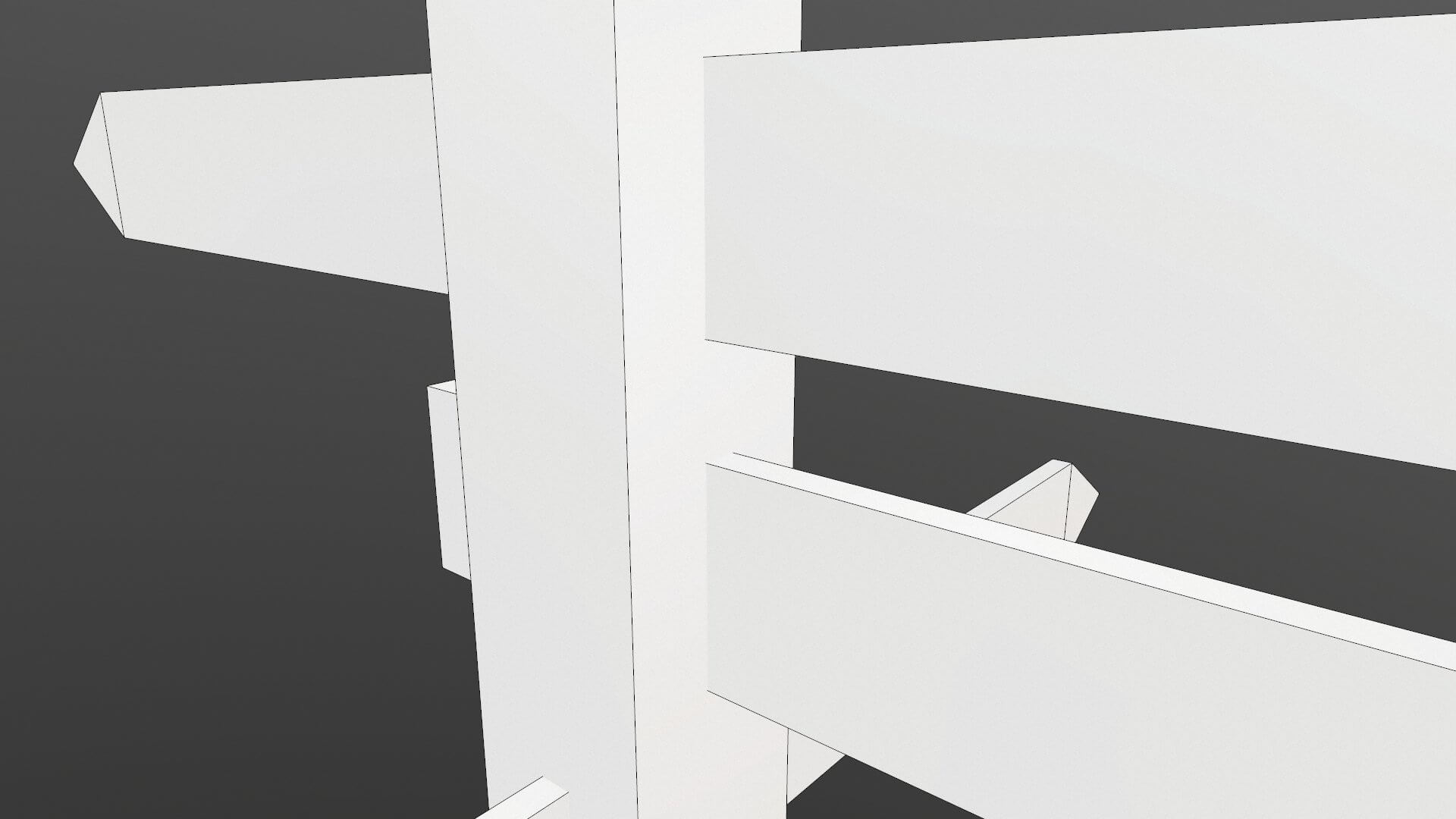 Directional Sign Post - 3D Model by Grishmanovskij Anton