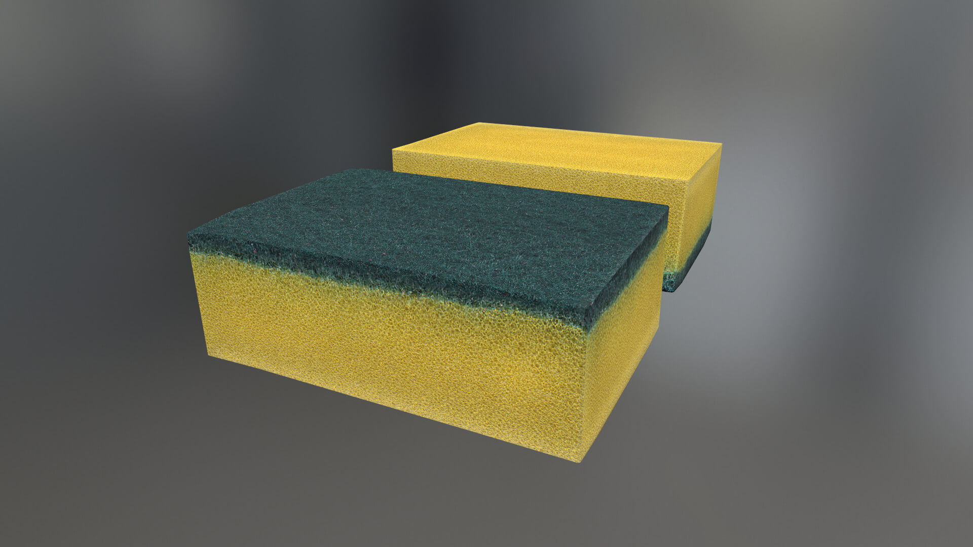 Dish Sponge - 3D Model by Grishmanovskij Anton