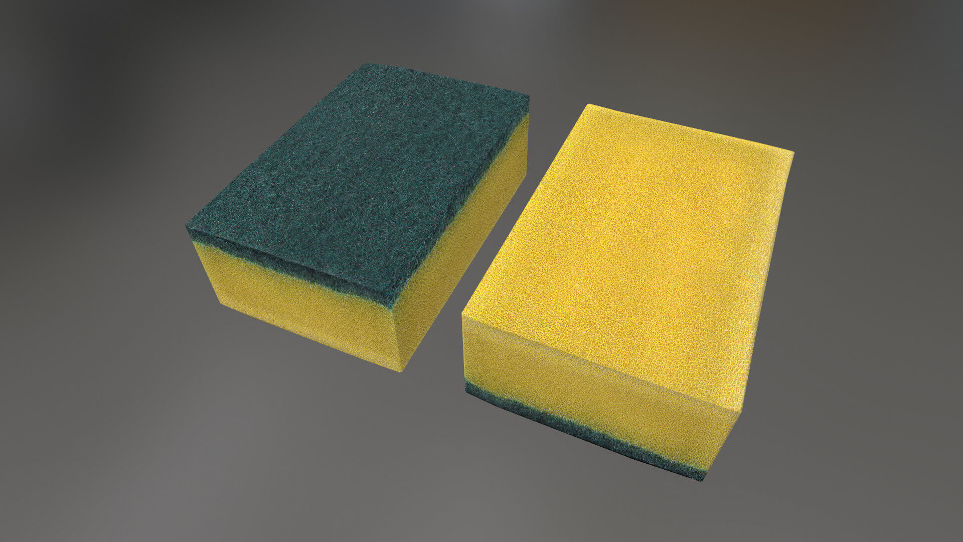 Dish Sponge - 3D Model by Grishmanovskij Anton