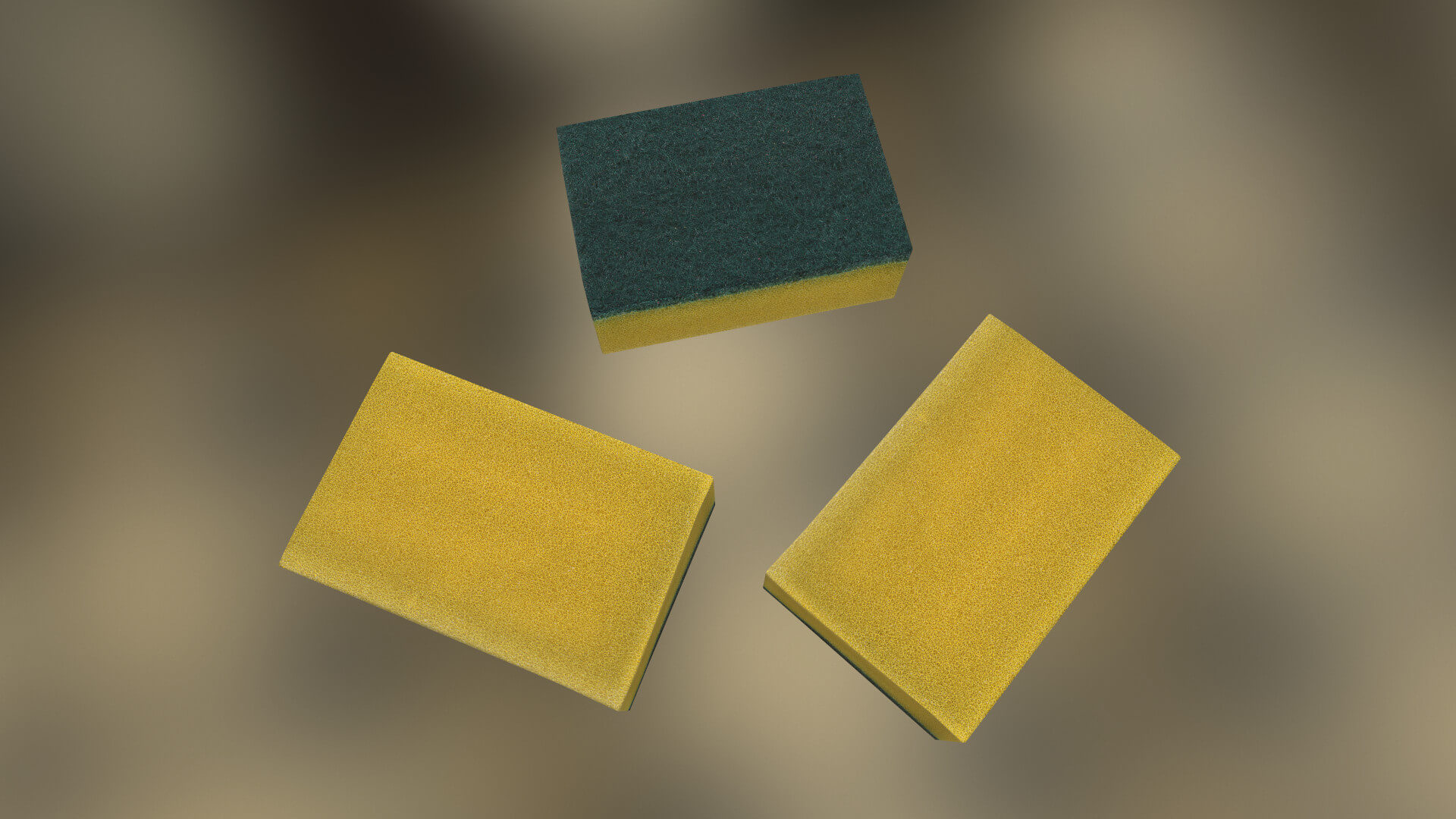 Dish Sponge - 3D Model by Grishmanovskij Anton