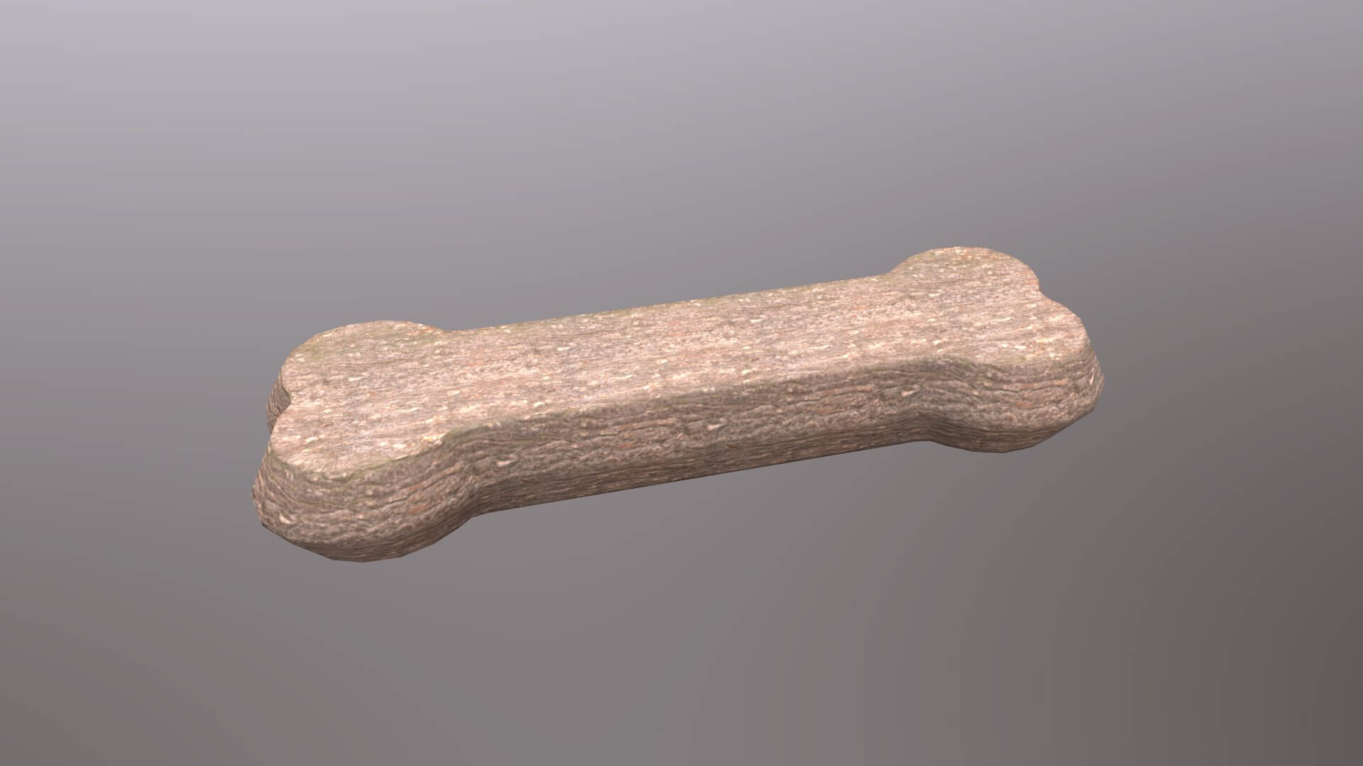 Dog Bone - 3D Model by Grishmanovskij Anton