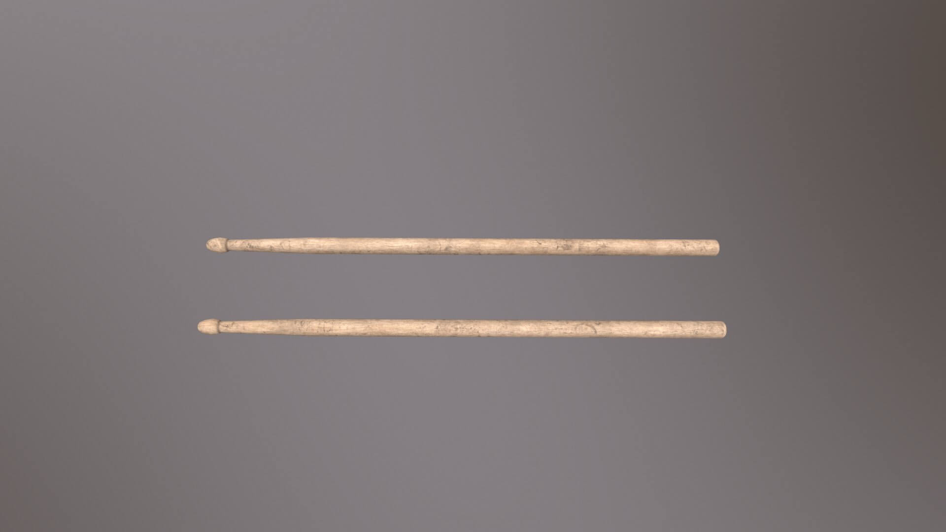Drumsticks - 3D Model by Grishmanovskij Anton