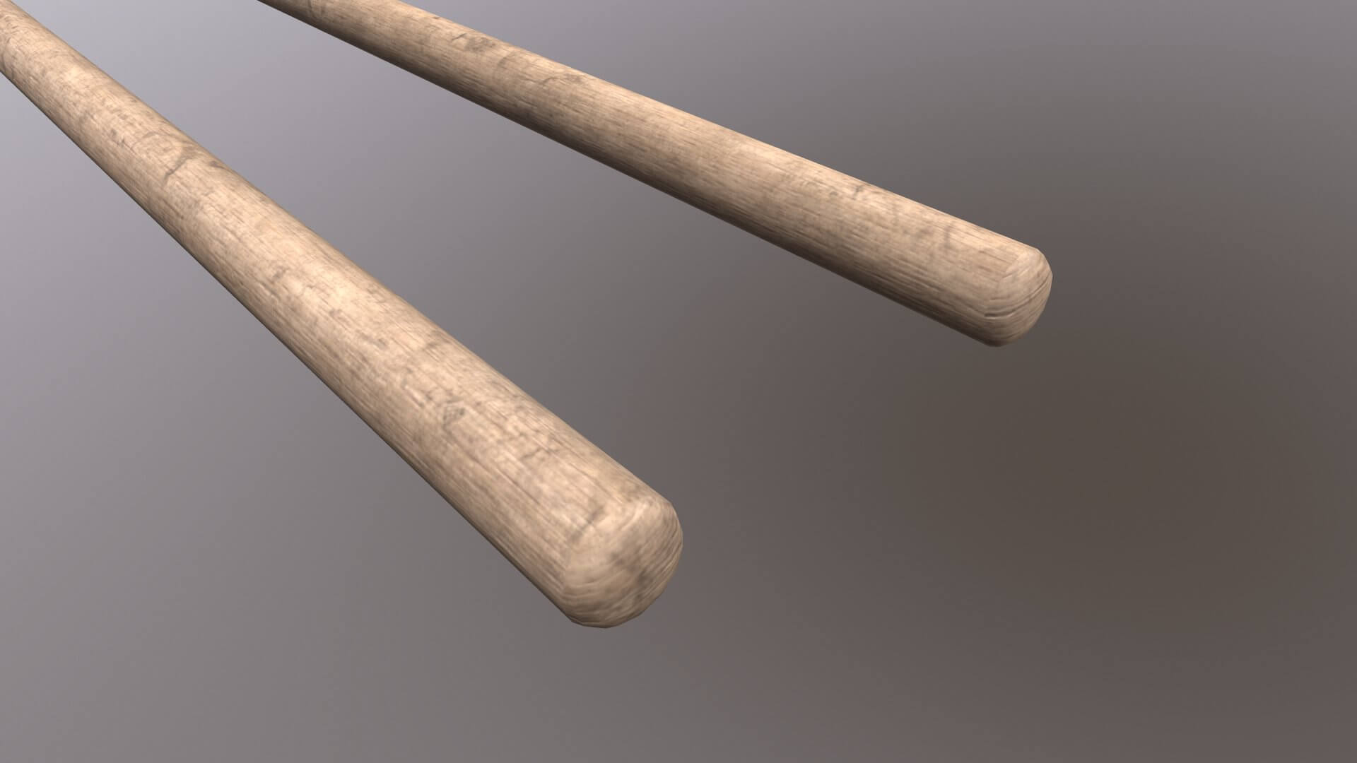 Drumsticks - 3D Model by Grishmanovskij Anton