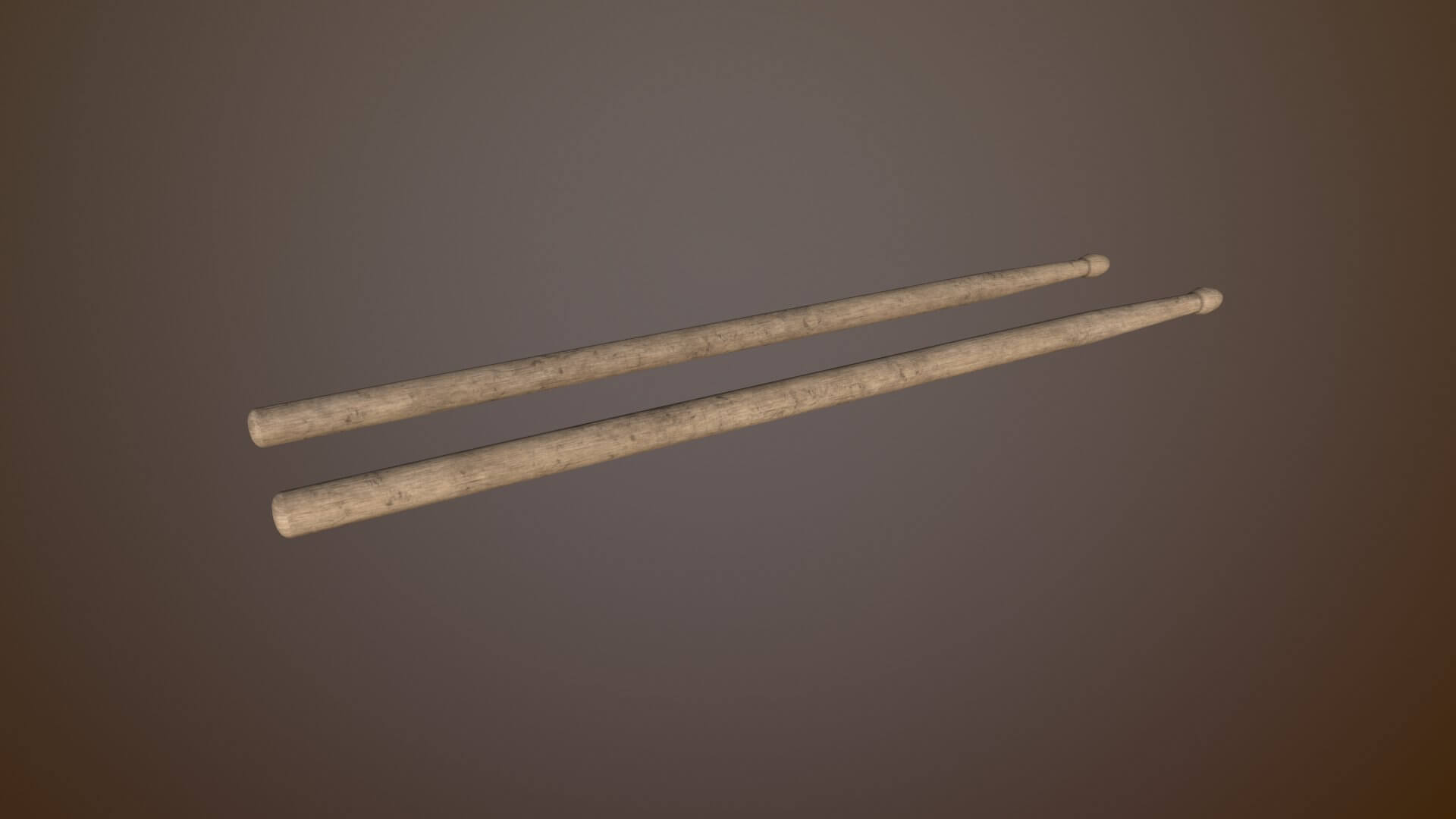 Drumsticks - 3D Model by Grishmanovskij Anton