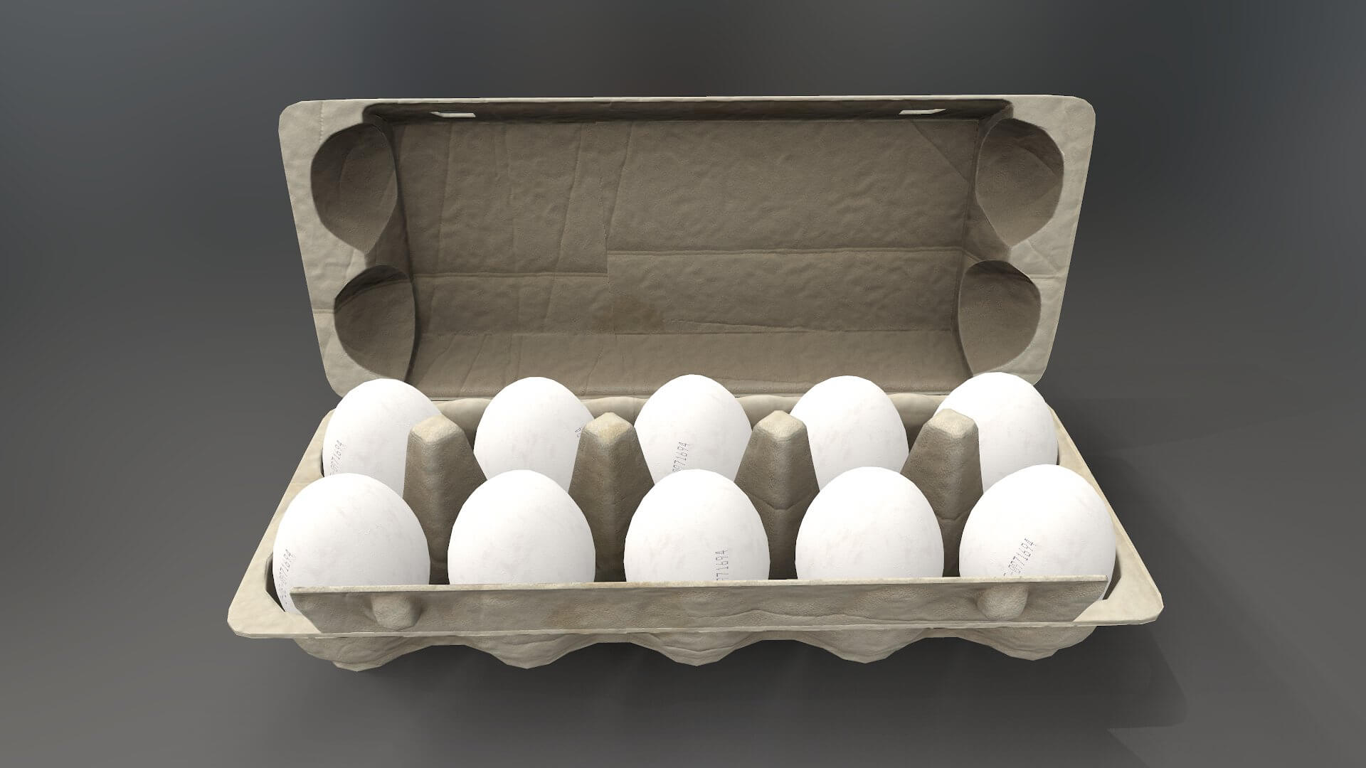 Egg Box - 3D Model by Grishmanovskij Anton