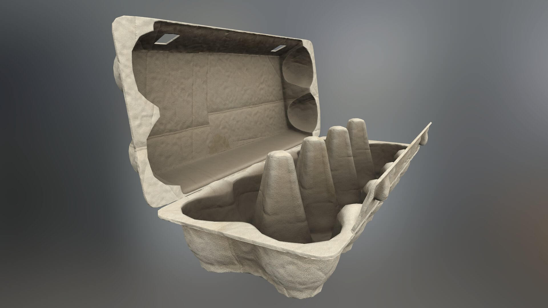 Egg Box - 3D Model by Grishmanovskij Anton