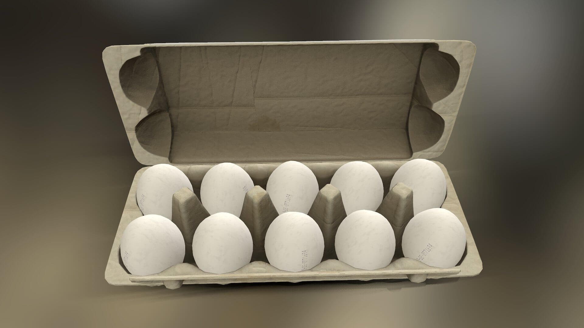 Egg Box - 3D Model by Grishmanovskij Anton