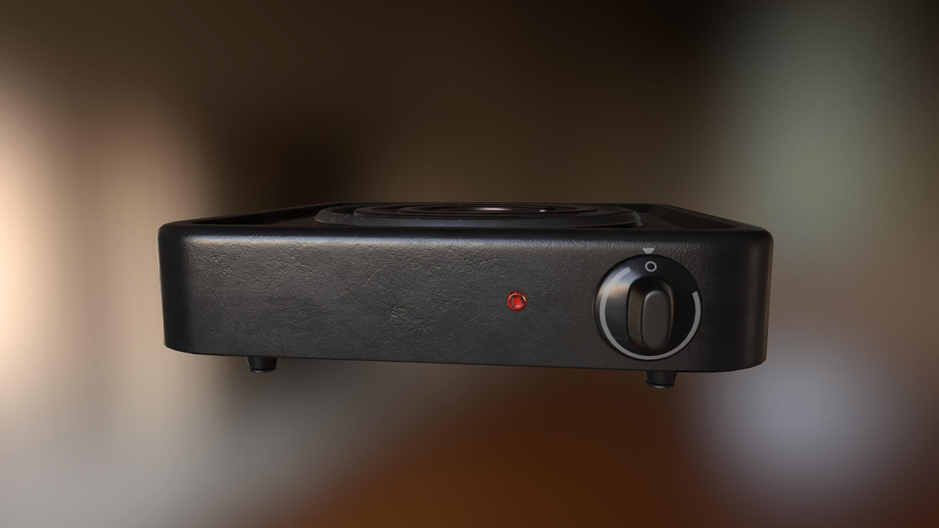 Electric Stove - 3D Model by Grishmanovskij Anton