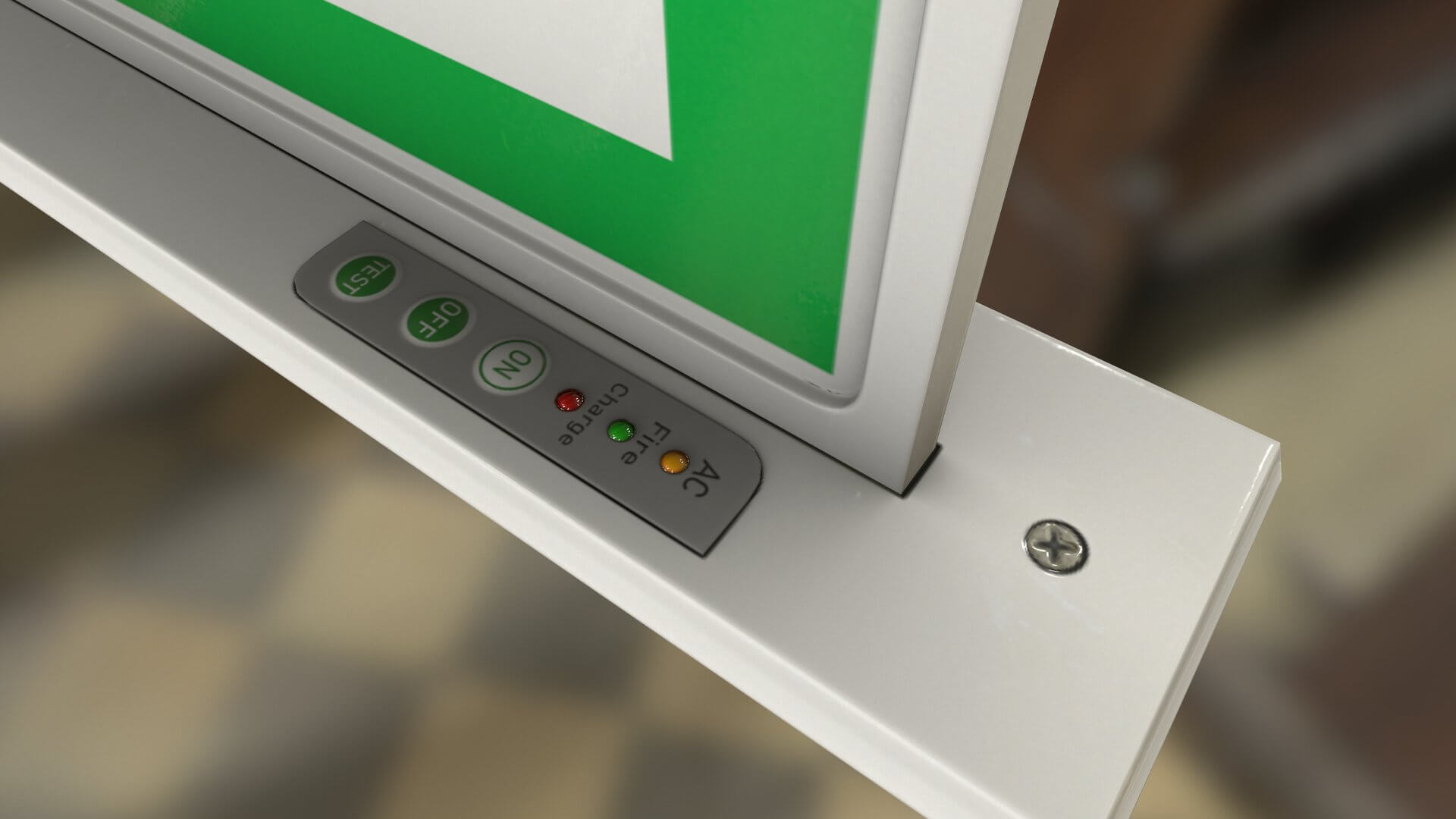 Emergency Exit Indicator V2 - 3D Model by Grishmanovskij Anton